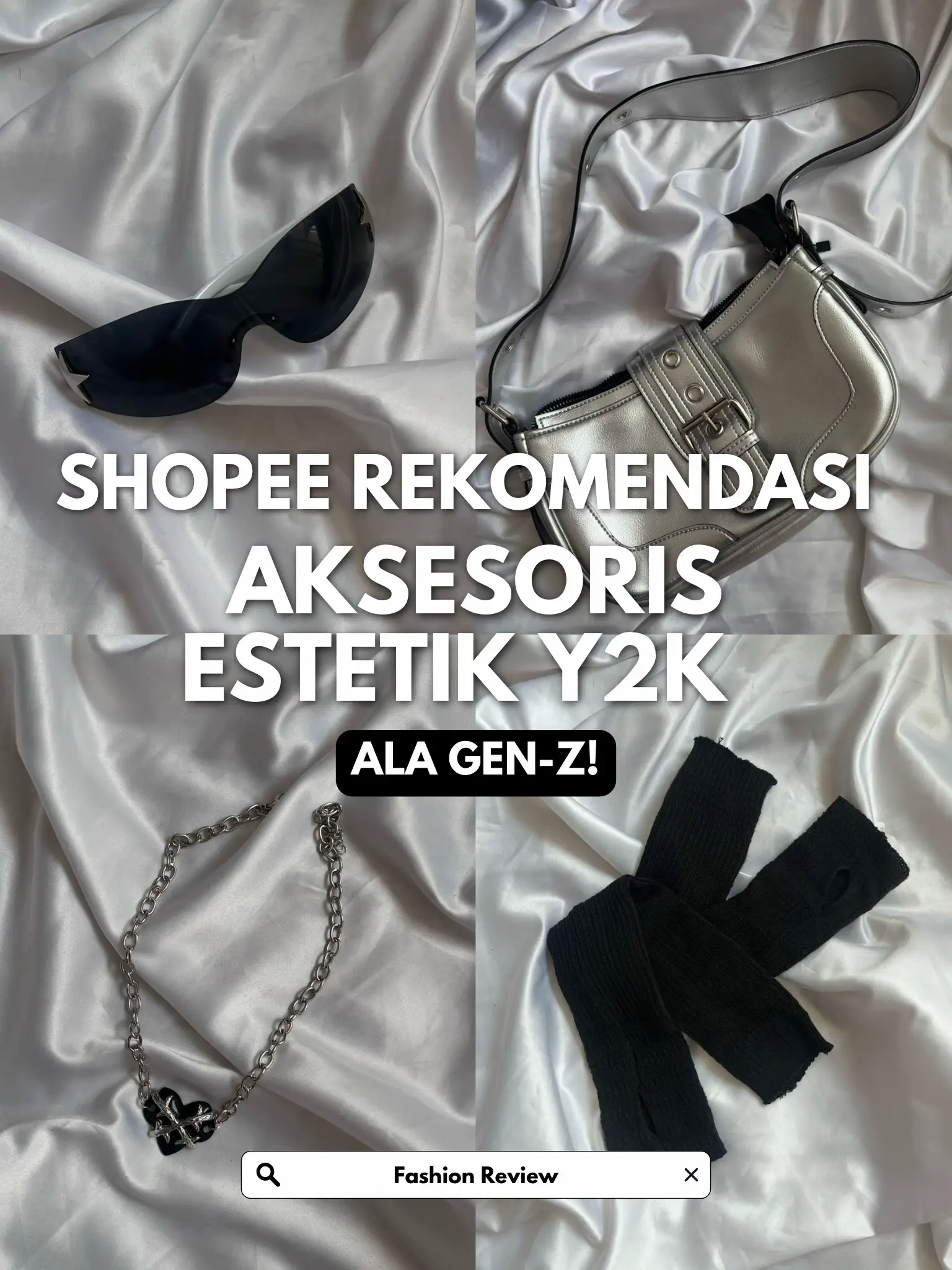 AKSESORIS AESTHETIC Y2K SHOPEE MULAI 8 RIBUAN? 😱😳 | Galeri diposting oleh janekeisya | Lemon8