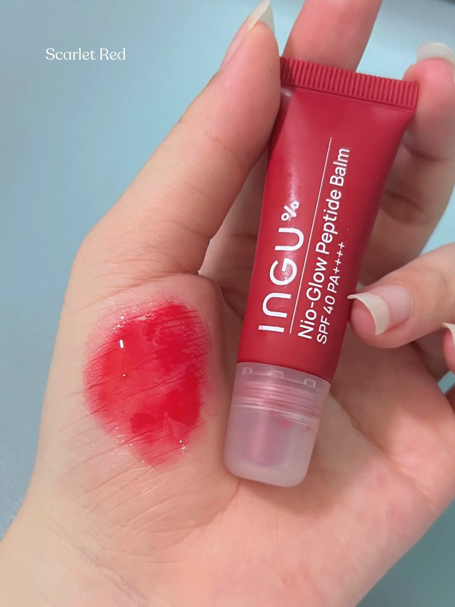 💄รีวิวลิป INGU Nio-Glow peptide Balm | แกลเลอรีที่โพสต์โดย View Wirinya ...