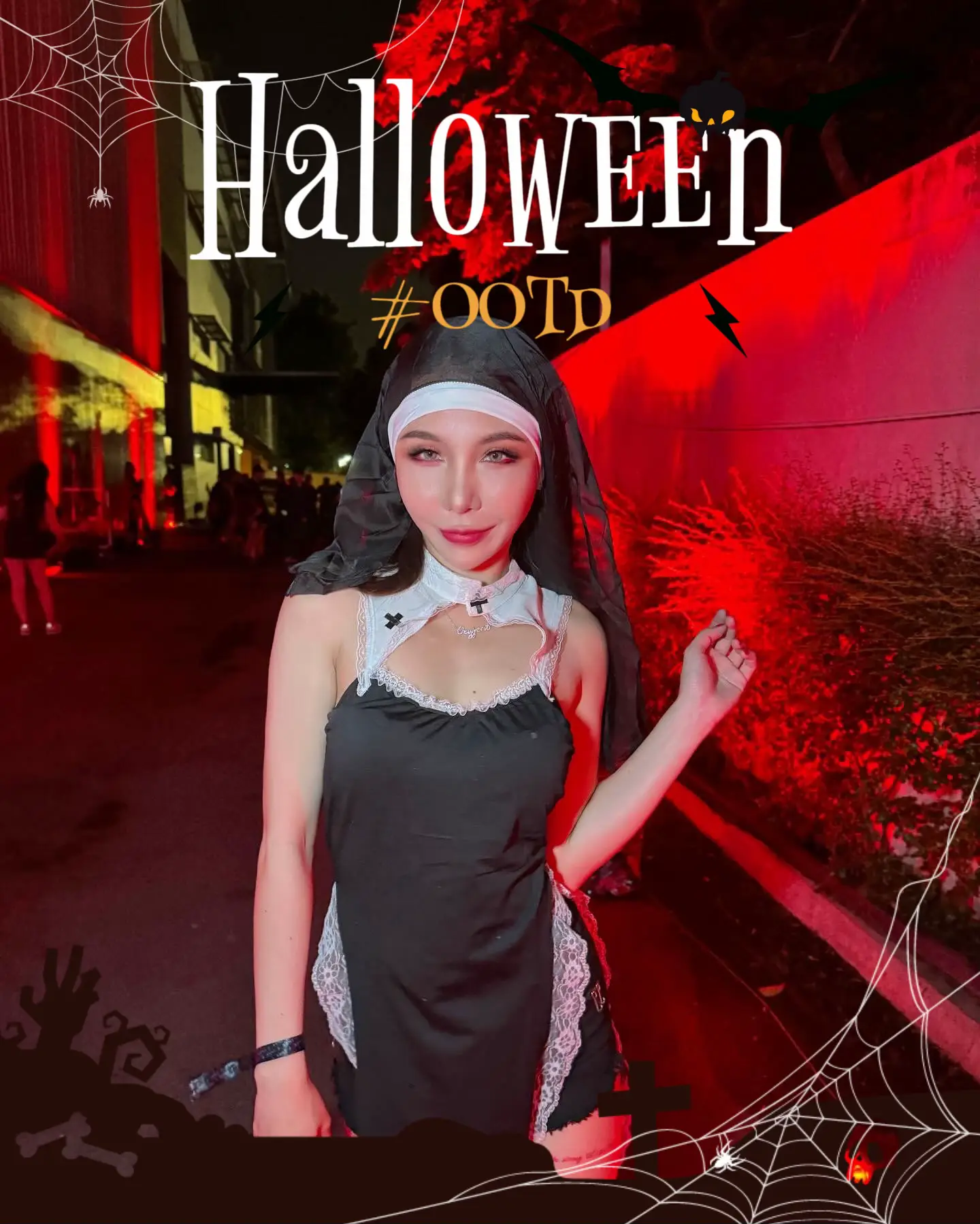 #OOTD ชุดฮาโลวีนสุดแซ่บ 1xx.- | แกลเลอรีที่โพสต์โดย รีวิวน้องอ็อกซี ...