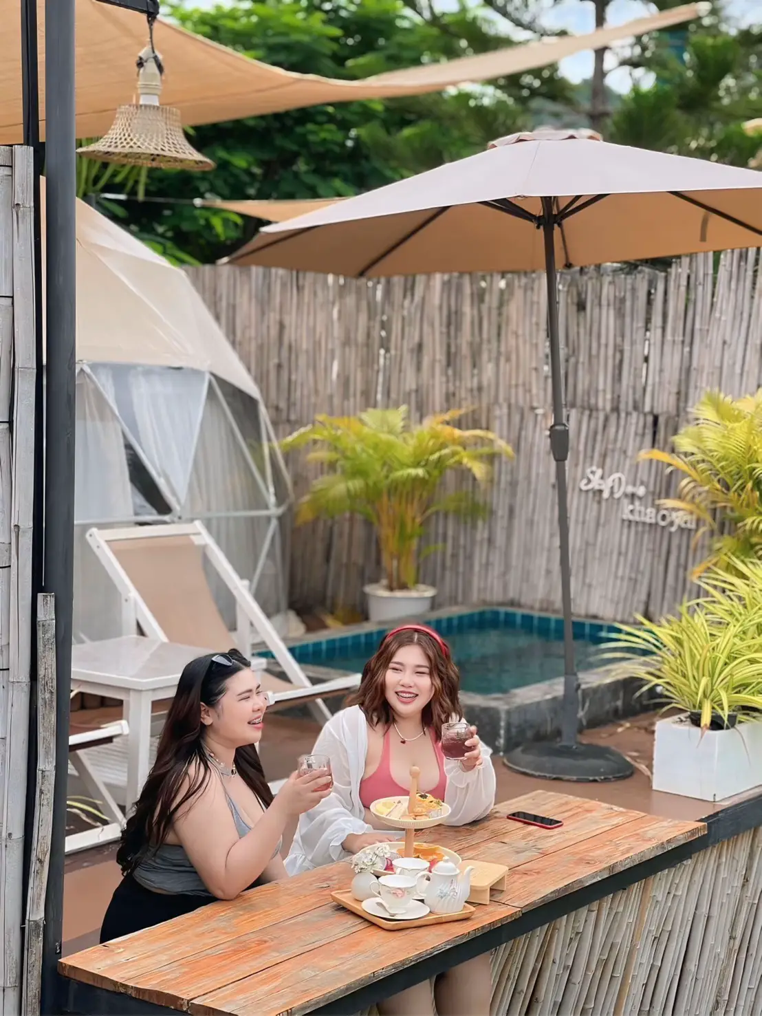 Khao Yai Accommodation Get Free Set Afternoon 🍹 | Gallery posted by เที่ยวเขาใหญ่ | Lemon8