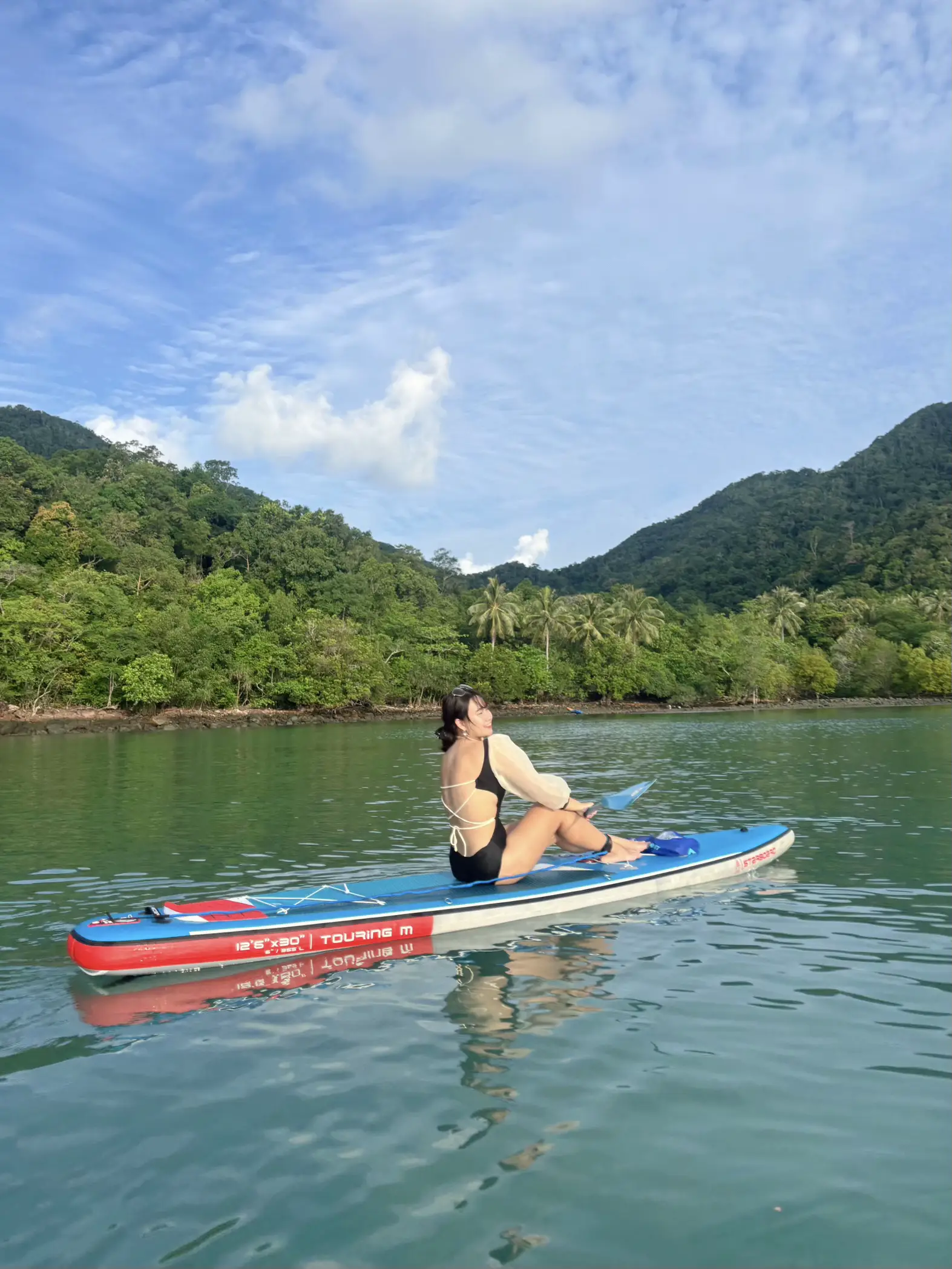 รวมท่าโพส SUP Board 💙 ฉบับคุณชมพู ep.1 | แกลเลอรีที่โพสต์โดย ชมพูพาพาย | Lemon8