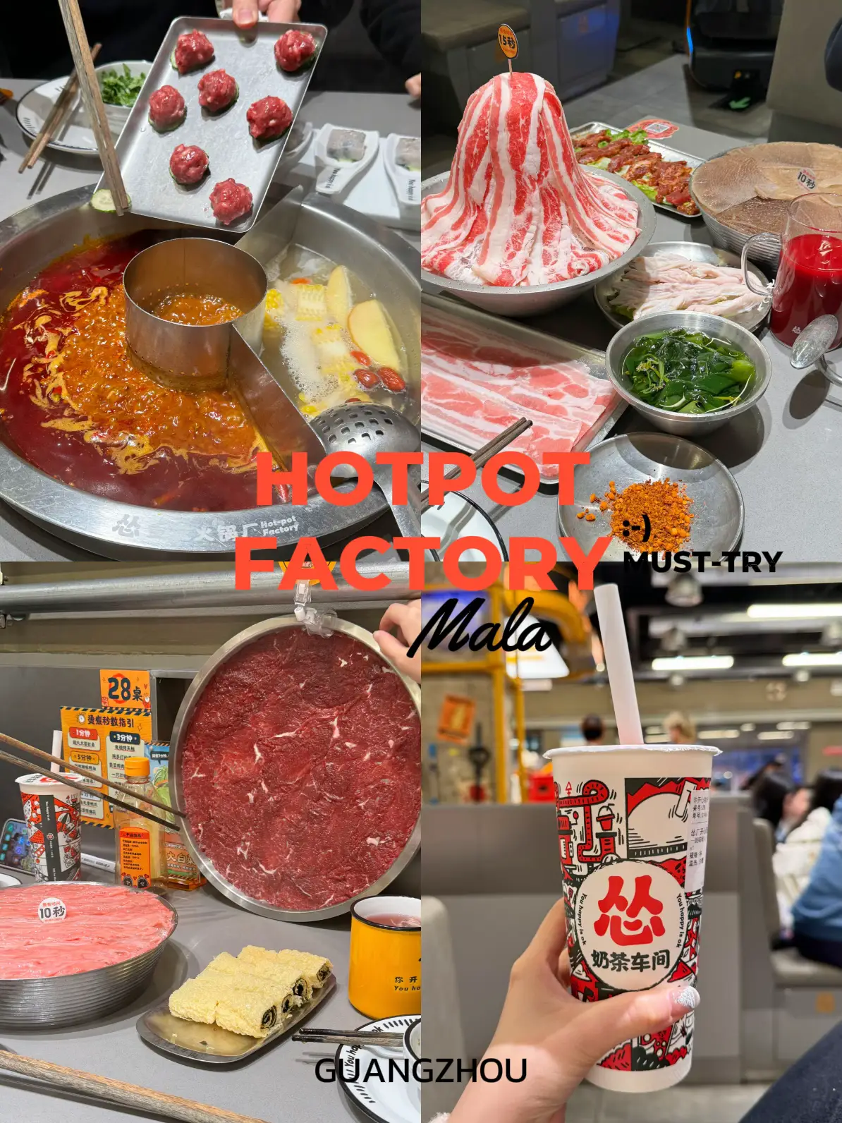 🌶️HOTPOT FACTORY GUANGZHOU🍲 | แกลเลอรีที่โพสต์โดย Mint👀 | Lemon8