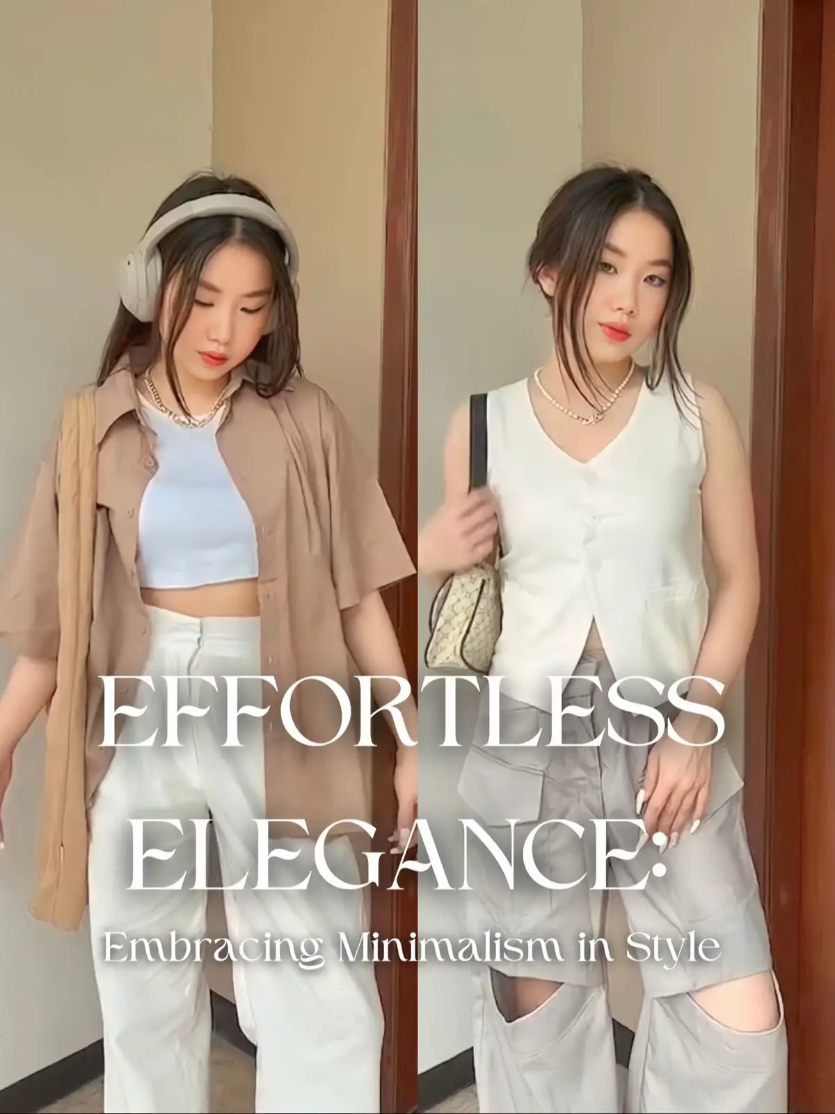 EFFORTLESS ELEGANCE: EMBRACING MINIMALISM IN STYLE | วิดีโอที่เผยแพร่โดย ★,｡mivia *:･ﾟ | Lemon8