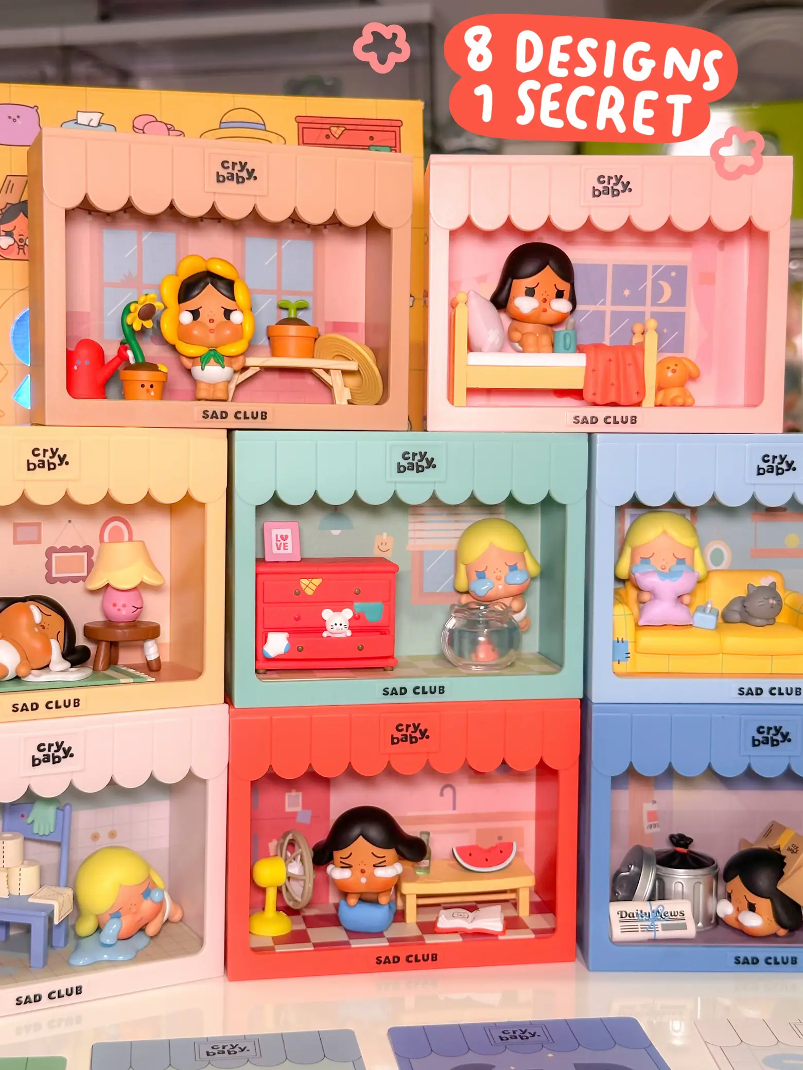 แกะกล่องจุ่ม Crybaby Sad Club 💧 น่ารักมาก! | แกลเลอรีที่โพสต์โดย ...