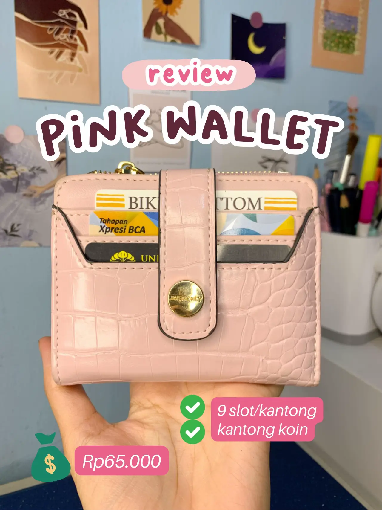 REVIEW PINK WALLET🎀💘 | Galeri diposting oleh studyssha | Lemon8