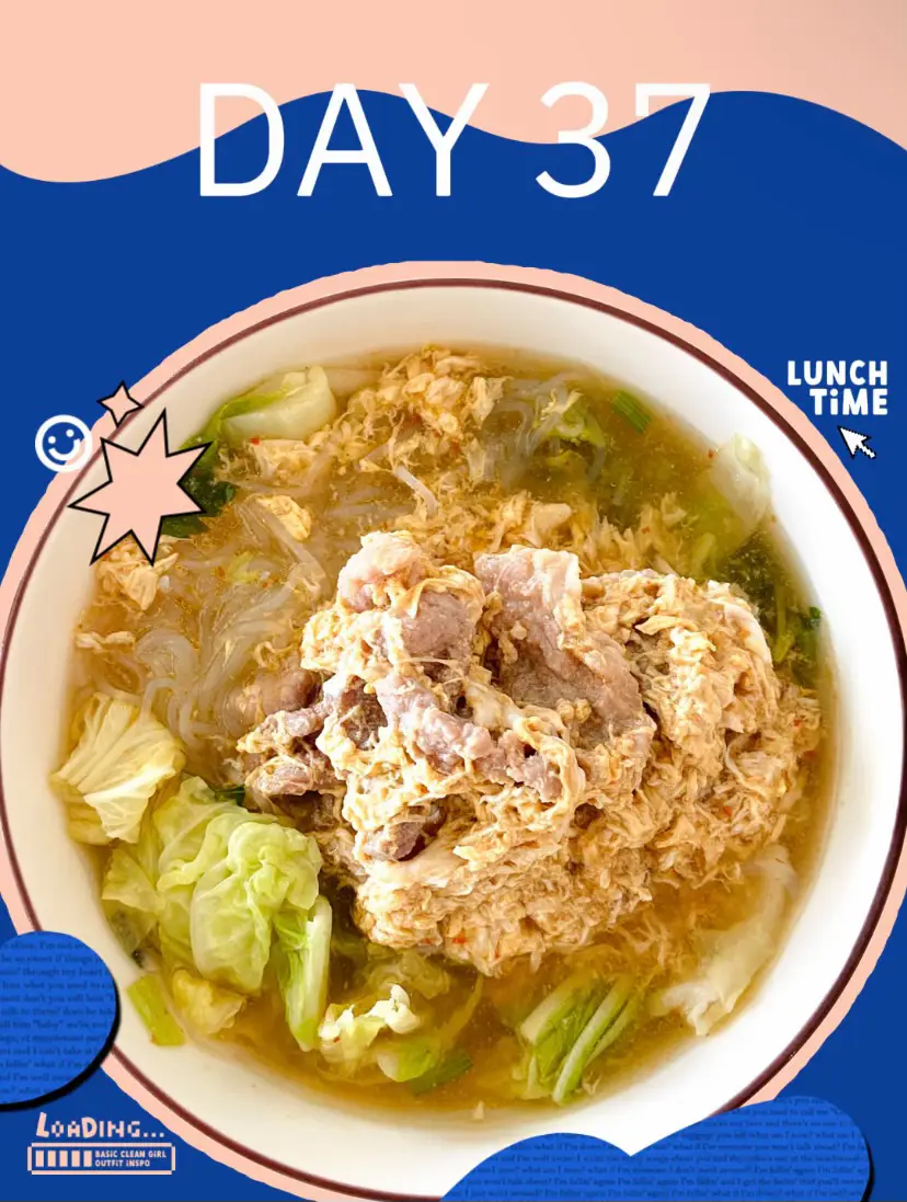 𝐃𝐚𝐲 𝟑𝟕 . ˚ ♡ 🐷 สุกี้หมู⸝⸝⸝ 🥘 . | แกลเลอรีที่โพสต์โดย nowlub | Lemon8