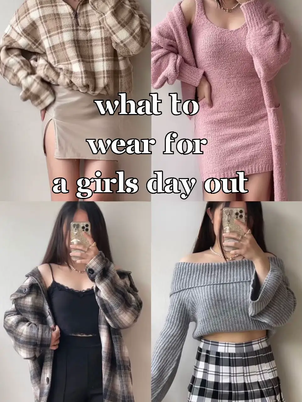 WHAT TO WEAR FOR A GIRLS DAY OUT | Galeri diposting oleh ★,｡mivia *:･ﾟ ...