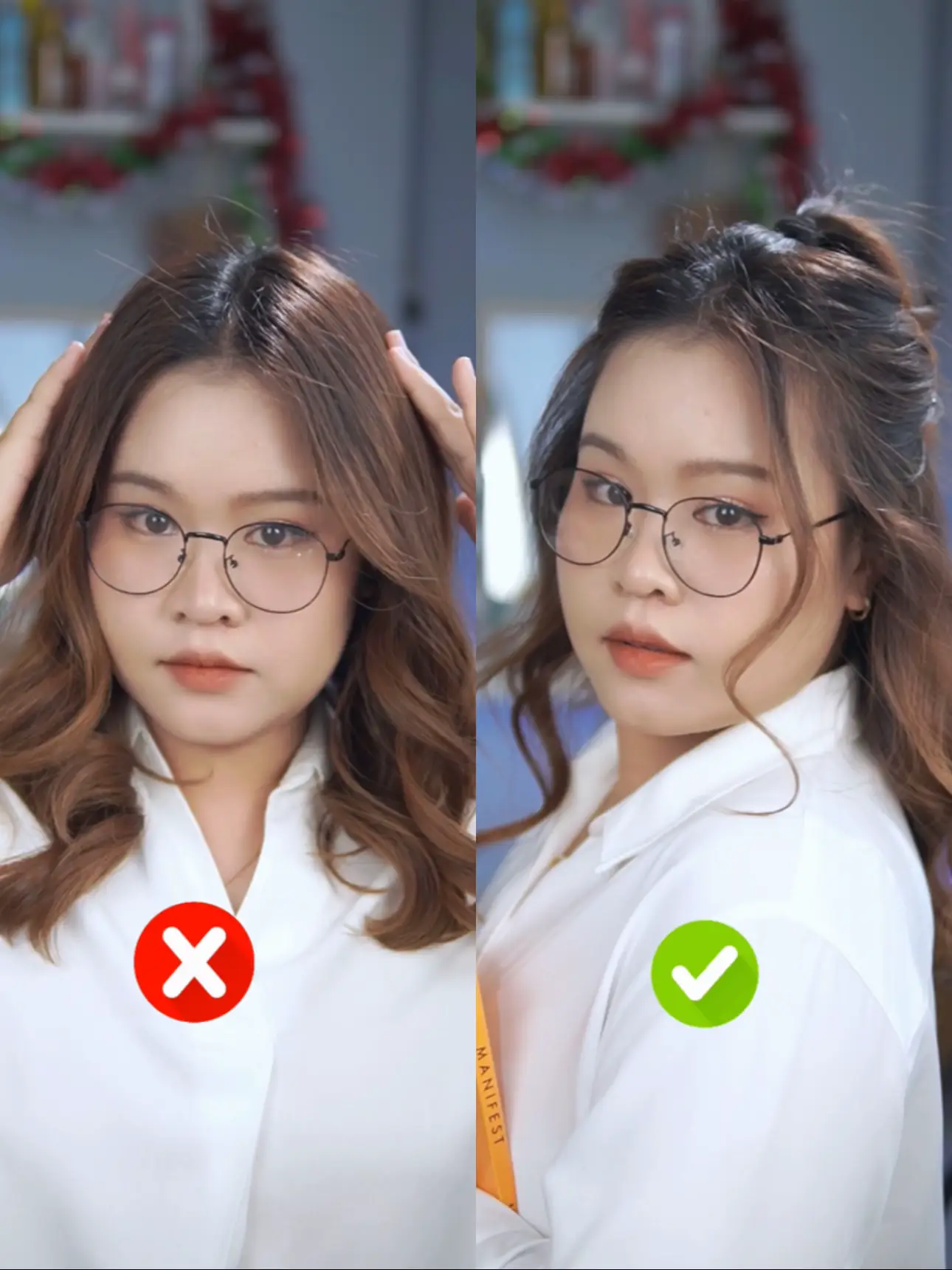 ไอเดียทรงผมสาวหน้ากลม | วิดีโอที่เผยแพร่โดย DOKSOI HAIR | Lemon8