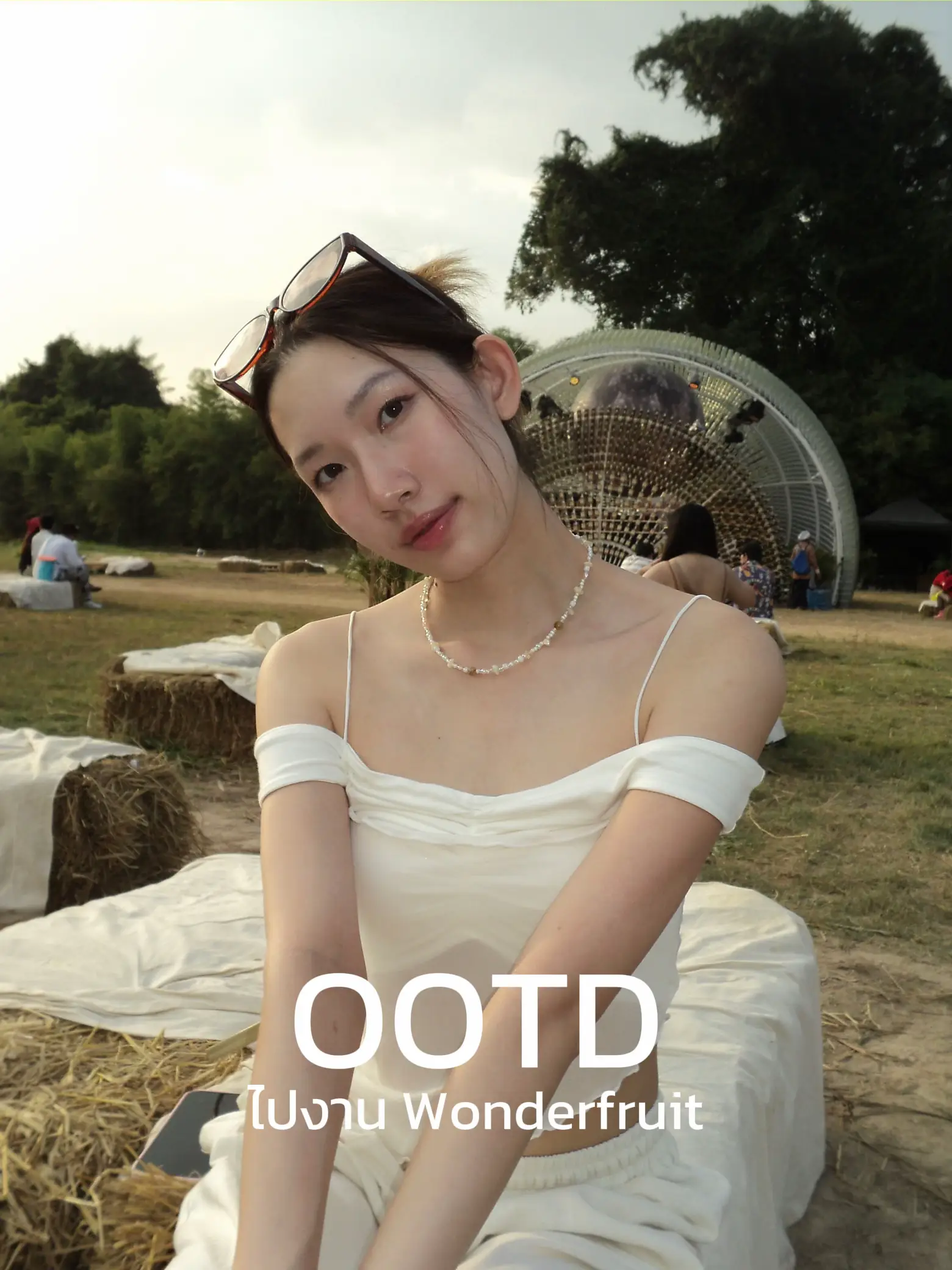 แชร์ OOTD ไปงานWonderfruit🍋 | แกลเลอรีที่โพสต์โดย mind | Lemon8