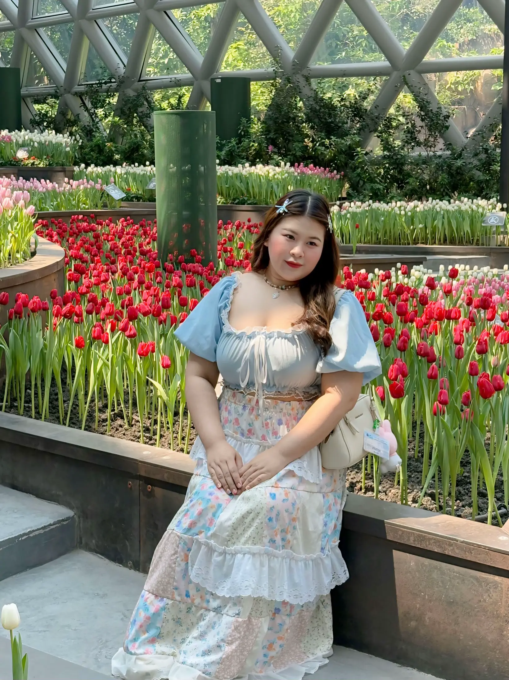 OOTD Miracle of natural🌷🫶🏻 สวนทิวลิประยอง 2025 | แกลเลอรีที่โพสต์โดย ...