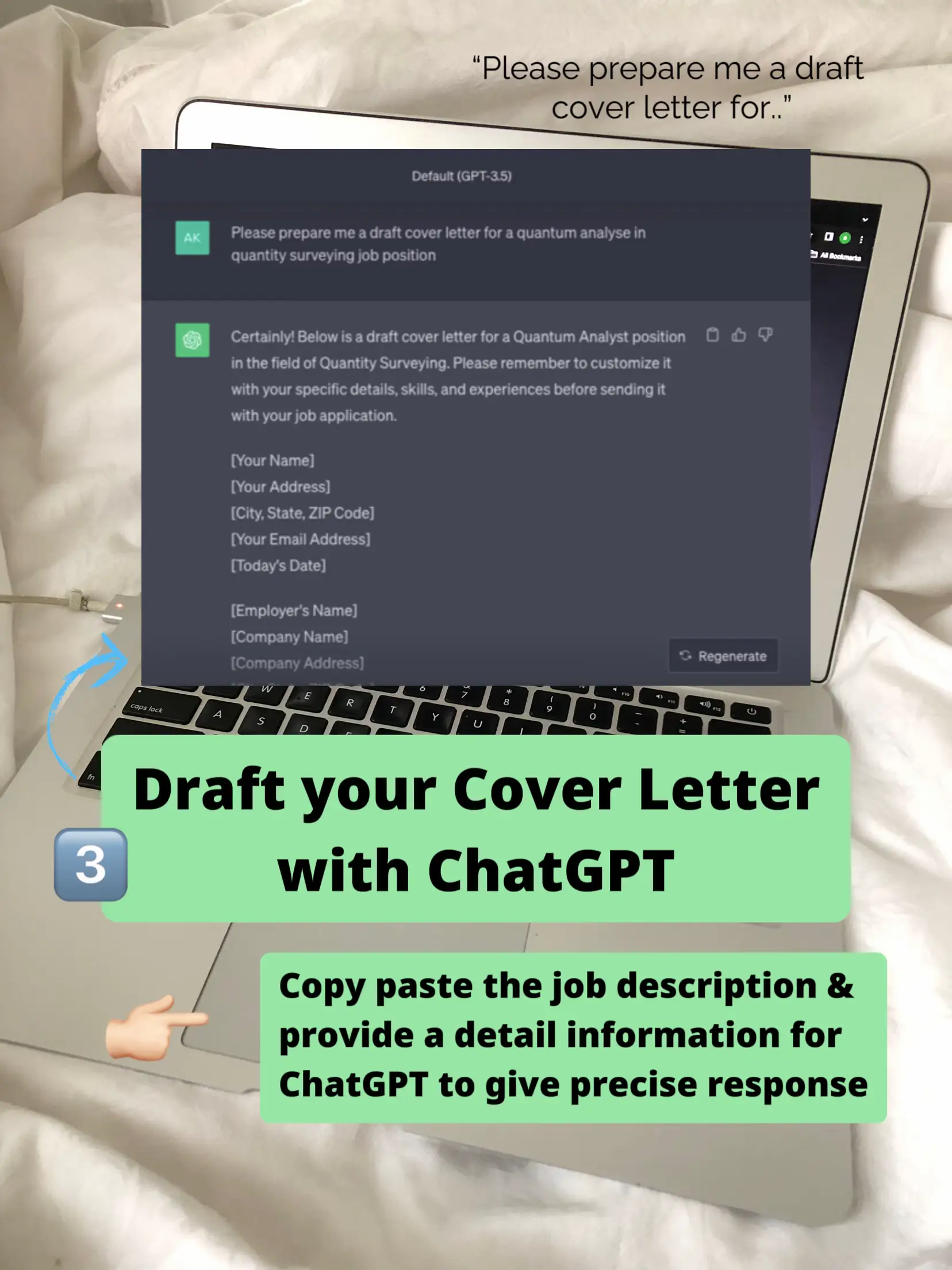 How I use chatgpt to find job | Galeri disiarkan oleh Qina | Lemon8