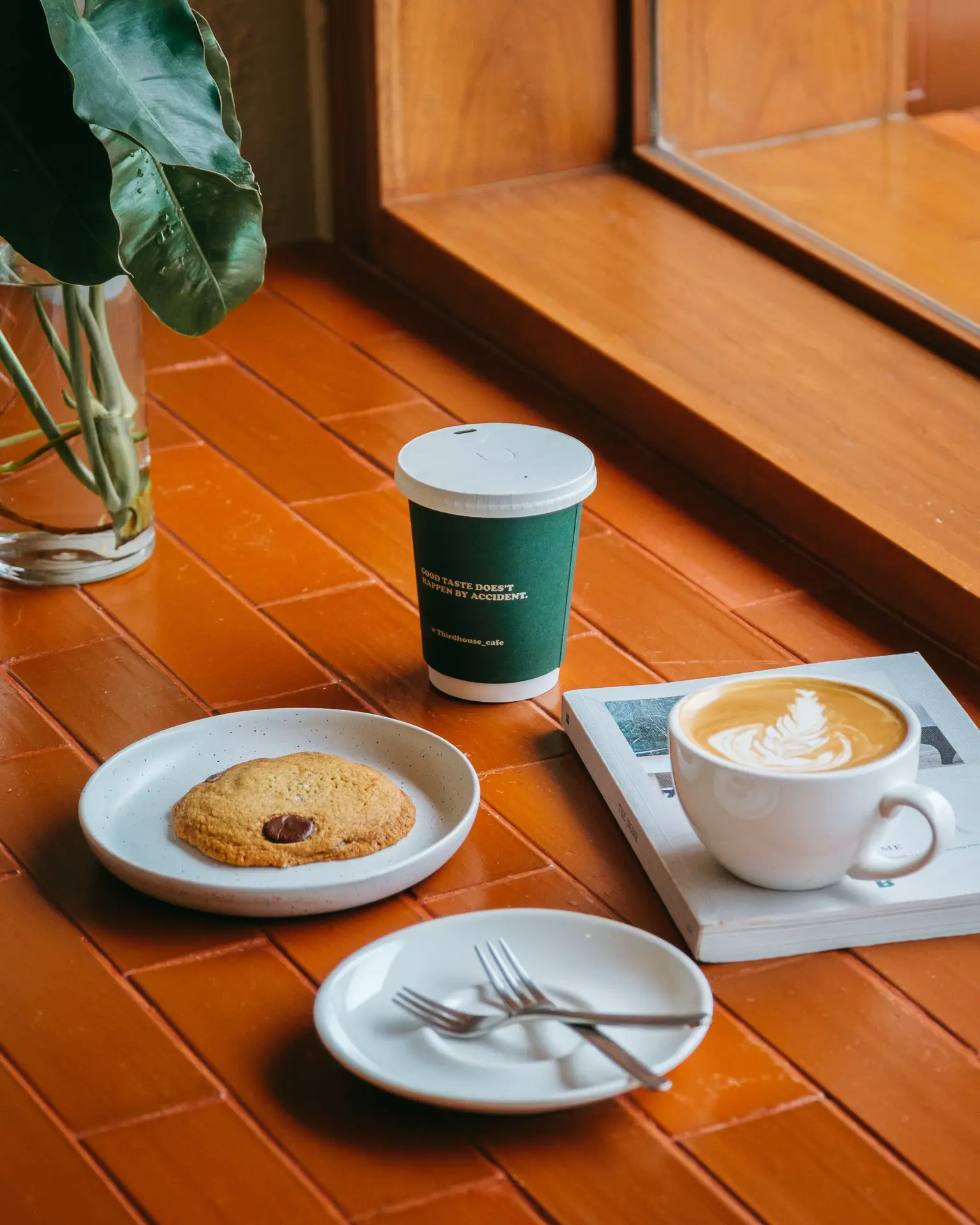 Third House Café คาเฟ่เปิดใหม่ในซอยเพชรเกษม 55 ☕️🍪 | แกลเลอรีที่โพสต์โดย Rattomarty | Lemon8