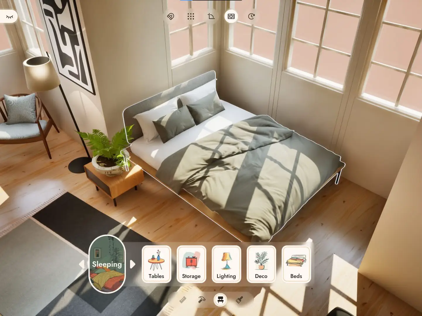 เกมจัดห้องชิลล์ๆ เปลี่ยนห้องว่างๆ ให้สวยปิ๊ง! 🧸 ️ | แกลเลอรีที่โพสต์โดย Loukpad’s | Lemon8