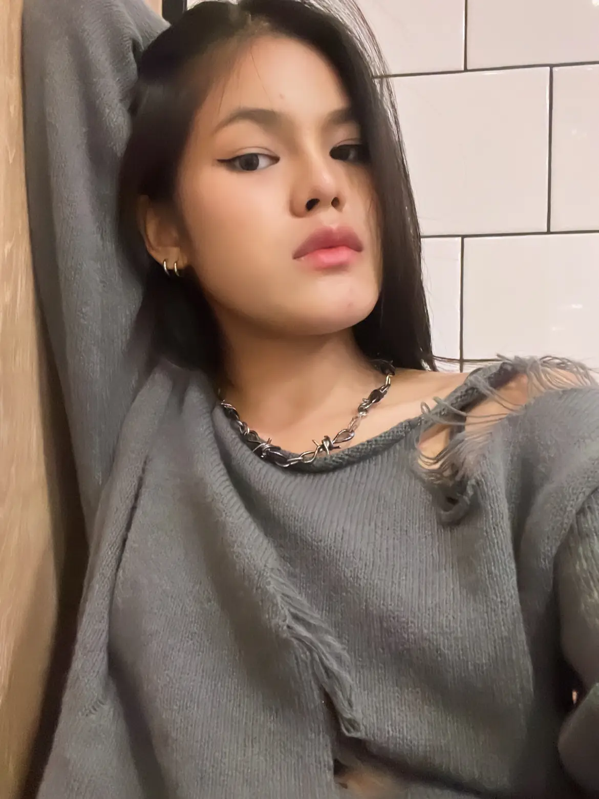 #ootd เธอไม่รั้งเพราะพังค์เกิ้น T.T | แกลเลอรีที่โพสต์โดย psycho but cool | Lemon8