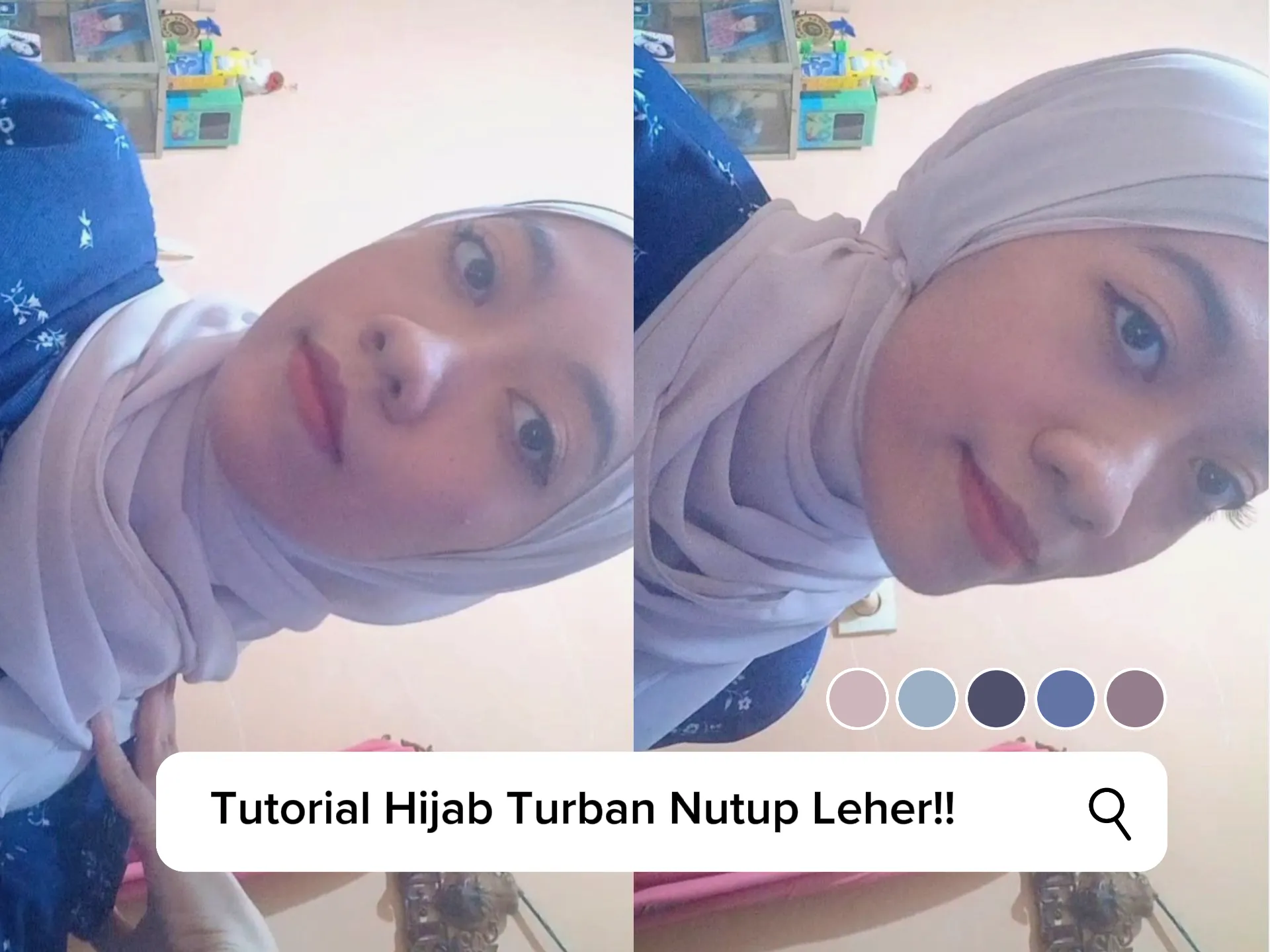 Tutorial Pashmina Turban Nutup Leher!! | Video dipublikasikan oleh ...