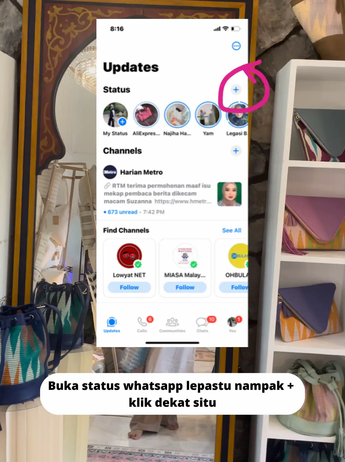 SHARE LINK DEKAT WHATSAPP STATUS ! | Galeri disiarkan oleh Itslilykamal | Lemon8