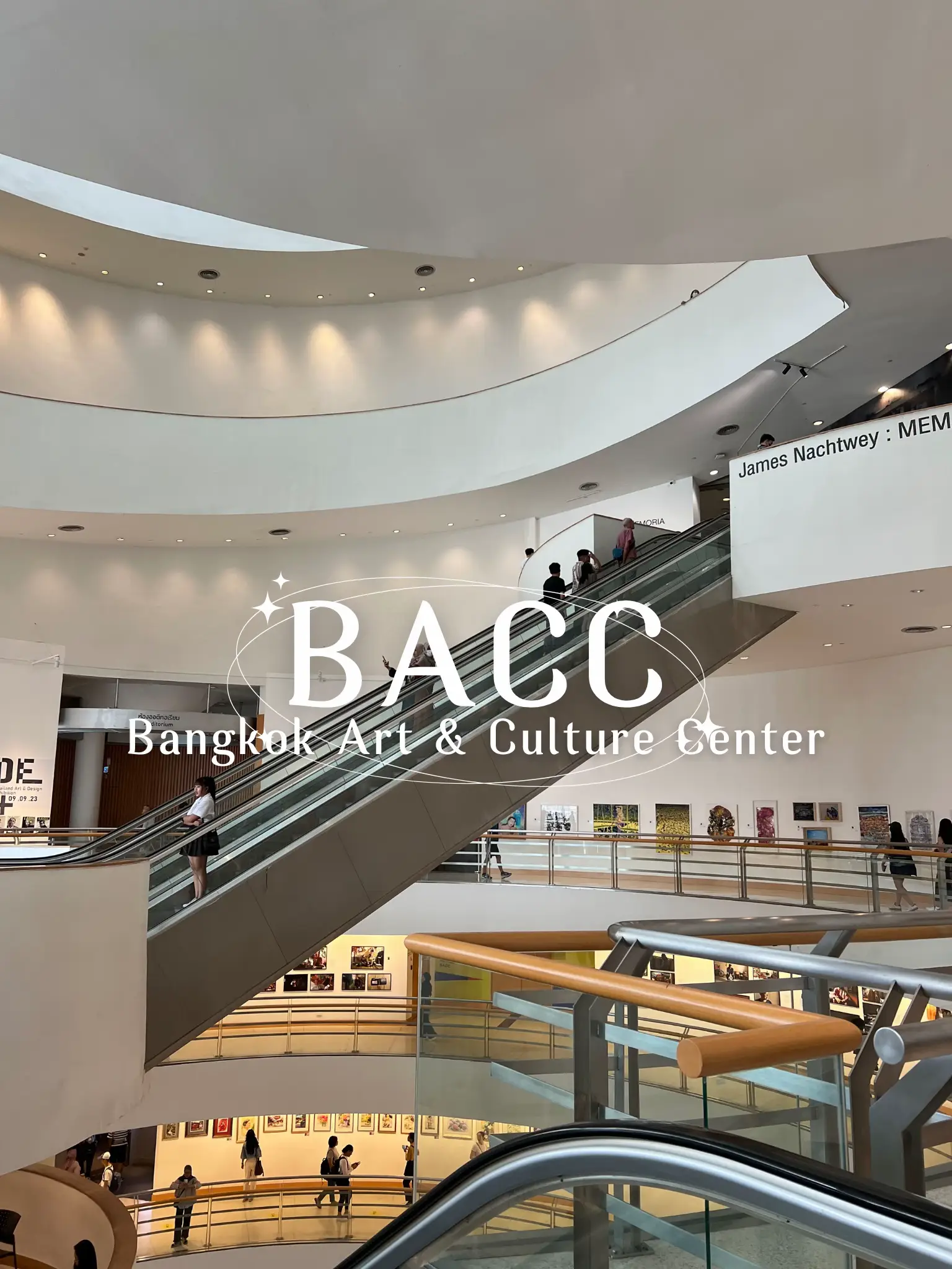 หอศิลป์กรุงเทพ BACC 🎨 | แกลเลอรีที่โพสต์โดย dailycafe | Lemon8
