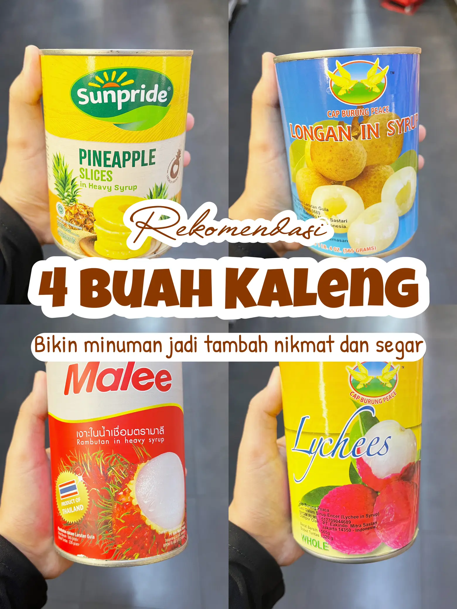 Rekomendasi 4 Jenis Buah Kaleng | Gallery posted by rumahnya_ananda ...