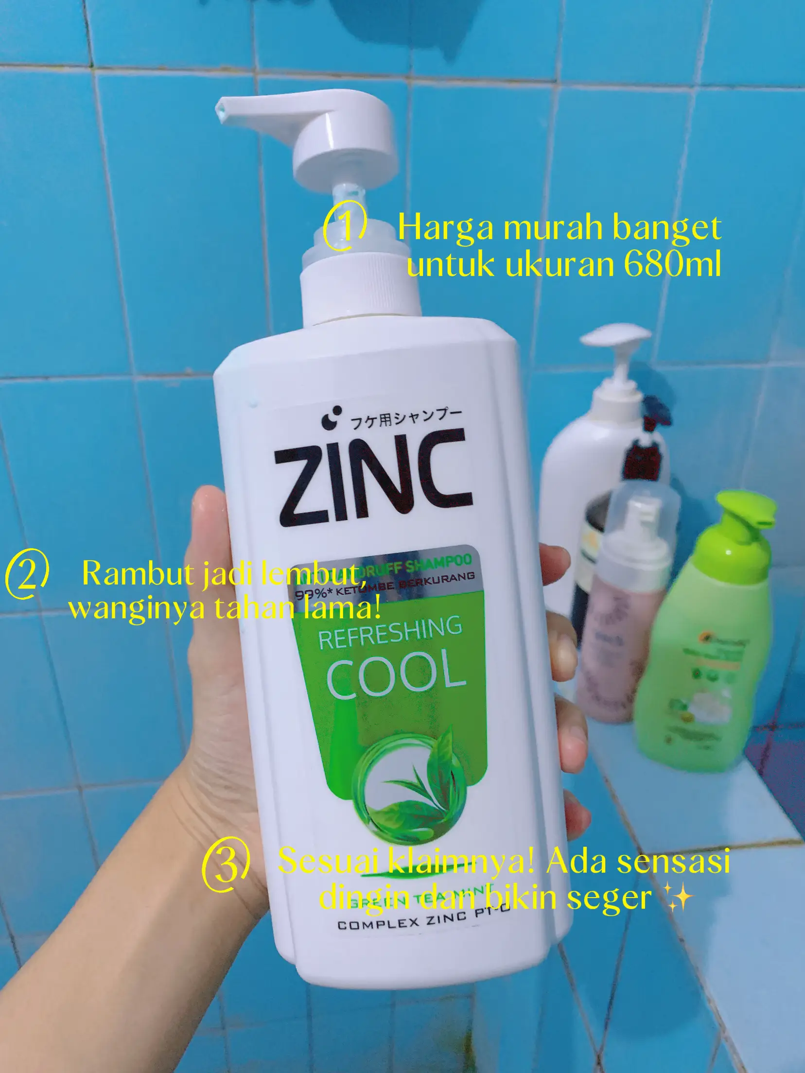 Review jujur shampoo murah wangi tahan lama ️ | Galeri diposting oleh salmon 🍣 | Lemon8