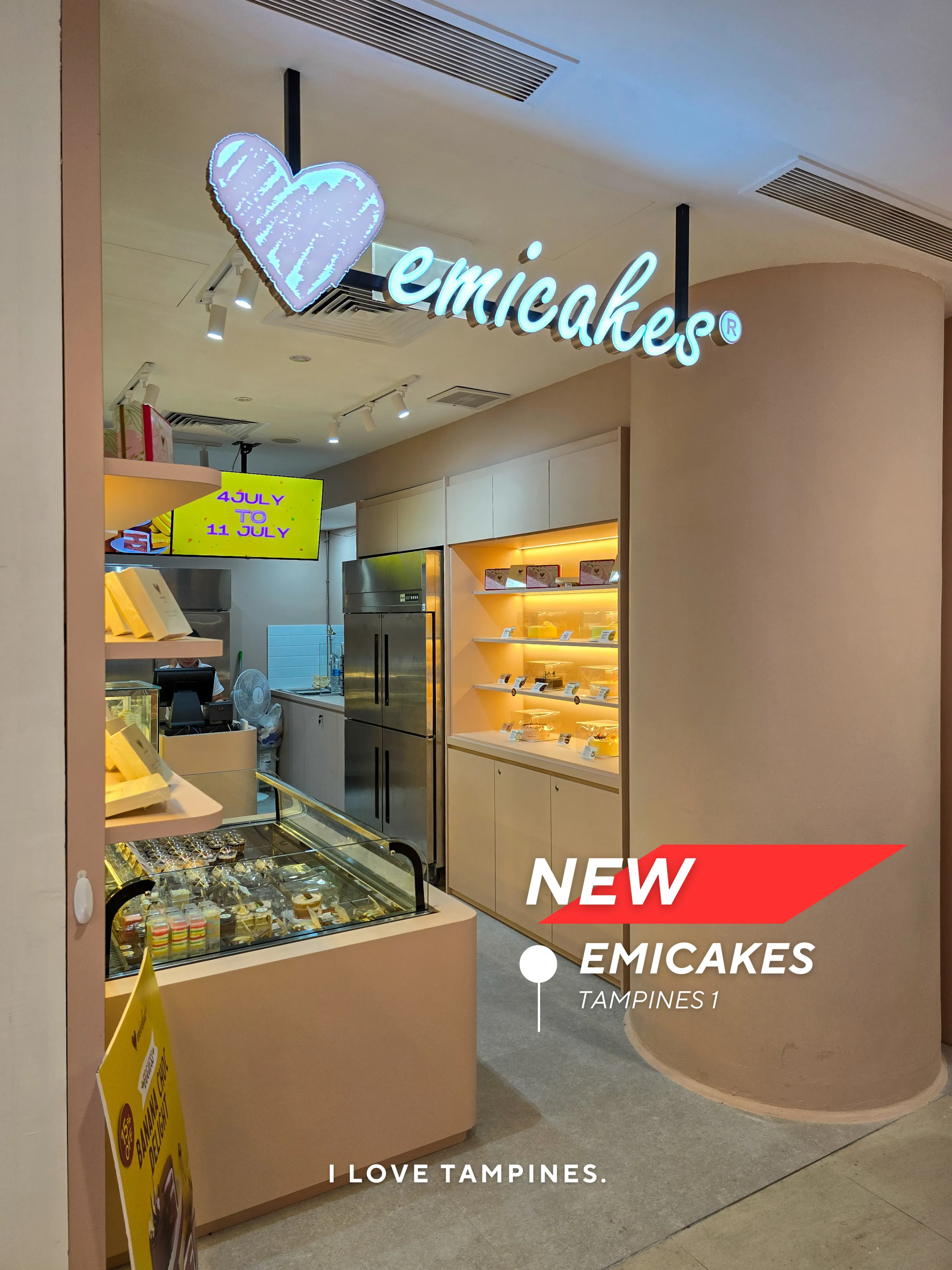 Emicakes returns to Tampines 1! | Gallery posted by I Love Tampines | Lemon8