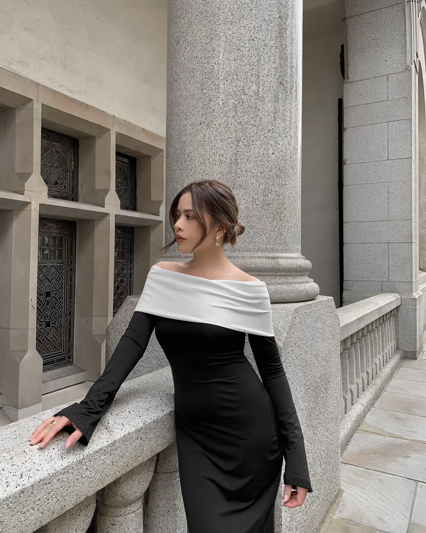 Grayscale Outfit | แต่งตัวโทน ขาว-เทา-ดำ 🩶 | แกลเลอรีที่โพสต์โดย Tisha ...