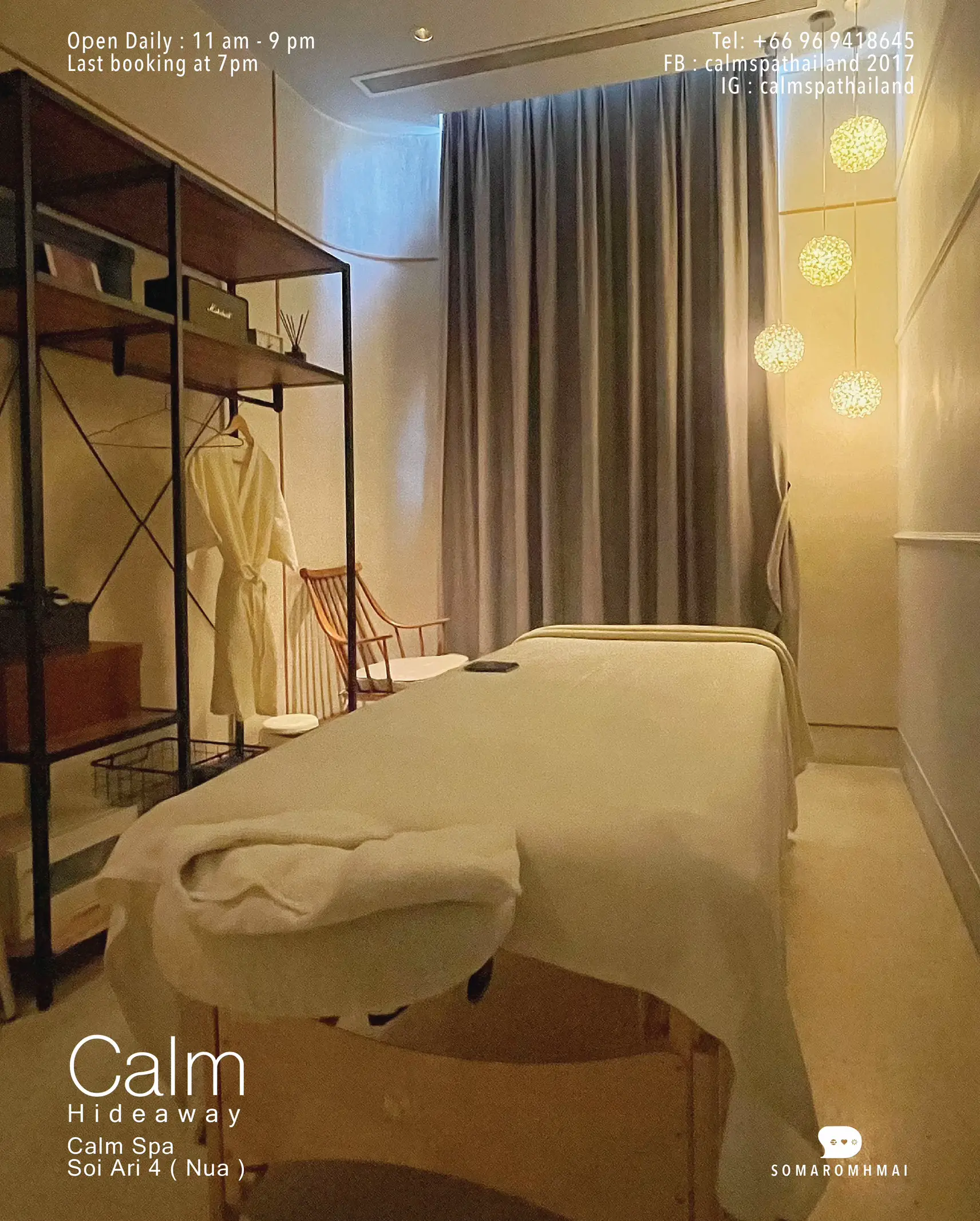 Calm Spa สปาบรรยากาศที่แตกต่าง | แกลเลอรีที่โพสต์โดย Somaromhmai | Lemon8