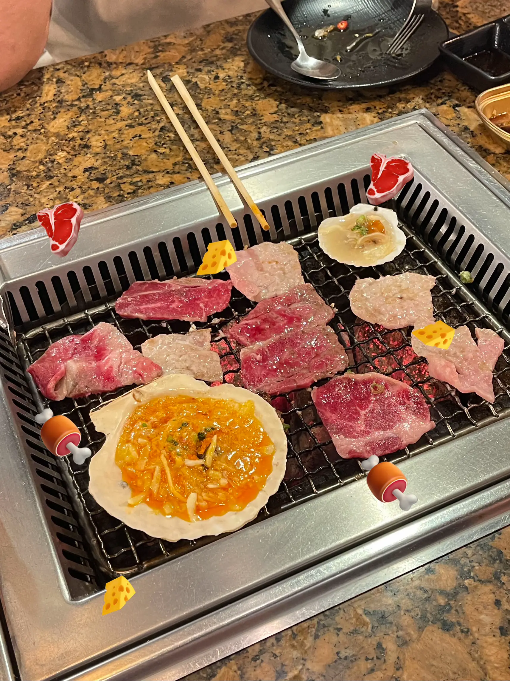 รีวิวร้านปิ้งย่าง NETA GRILL🥓🥩🍖🦐 | แกลเลอรีที่โพสต์โดย ปอมอ | Lemon8