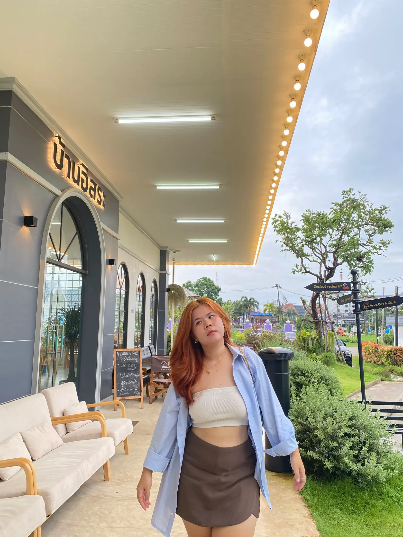 ผมส้มแต่งตัวยังไงดี ตามฉบับสาวอวบ | แกลเลอรีที่โพสต์โดย Aommy Aom'm | Lemon8