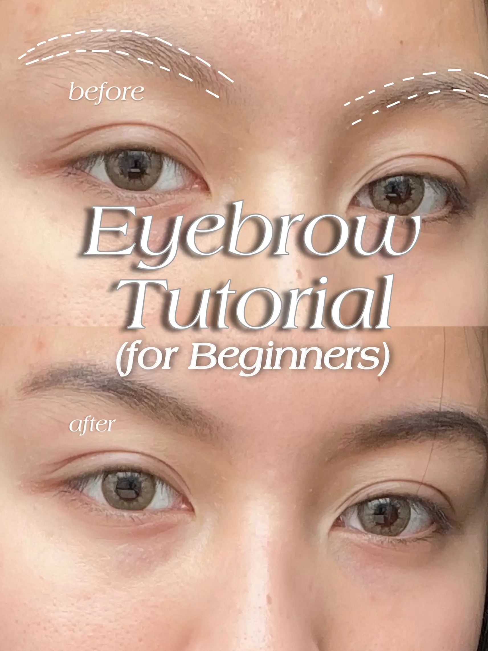 EYEBROW TUTORIAL! (Super Easy! No Threading!) | Galeri diposting oleh ...