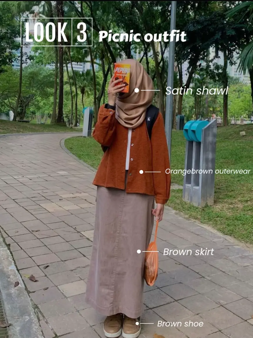 Earth tone outfits for hijabis🤎🪞🧸 | Galeri disiarkan oleh aisha ♡ | Lemon8