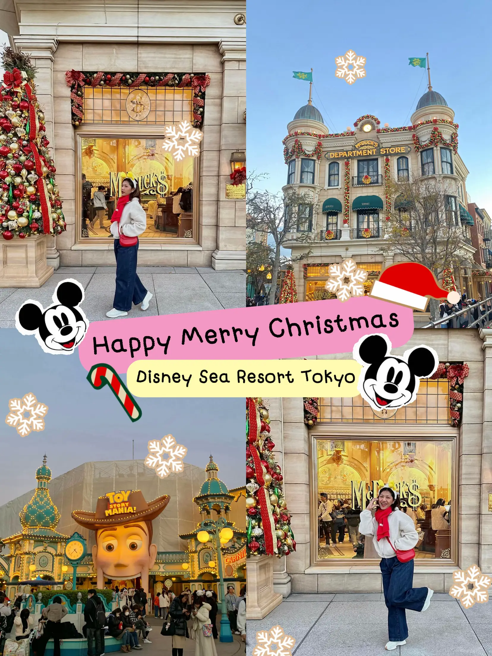 Happy Christmas ที่ Tokyo Disney Sea Resort⛄️🌲 ️🇯🇵 | แกลเลอรีที่โพสต์ ...