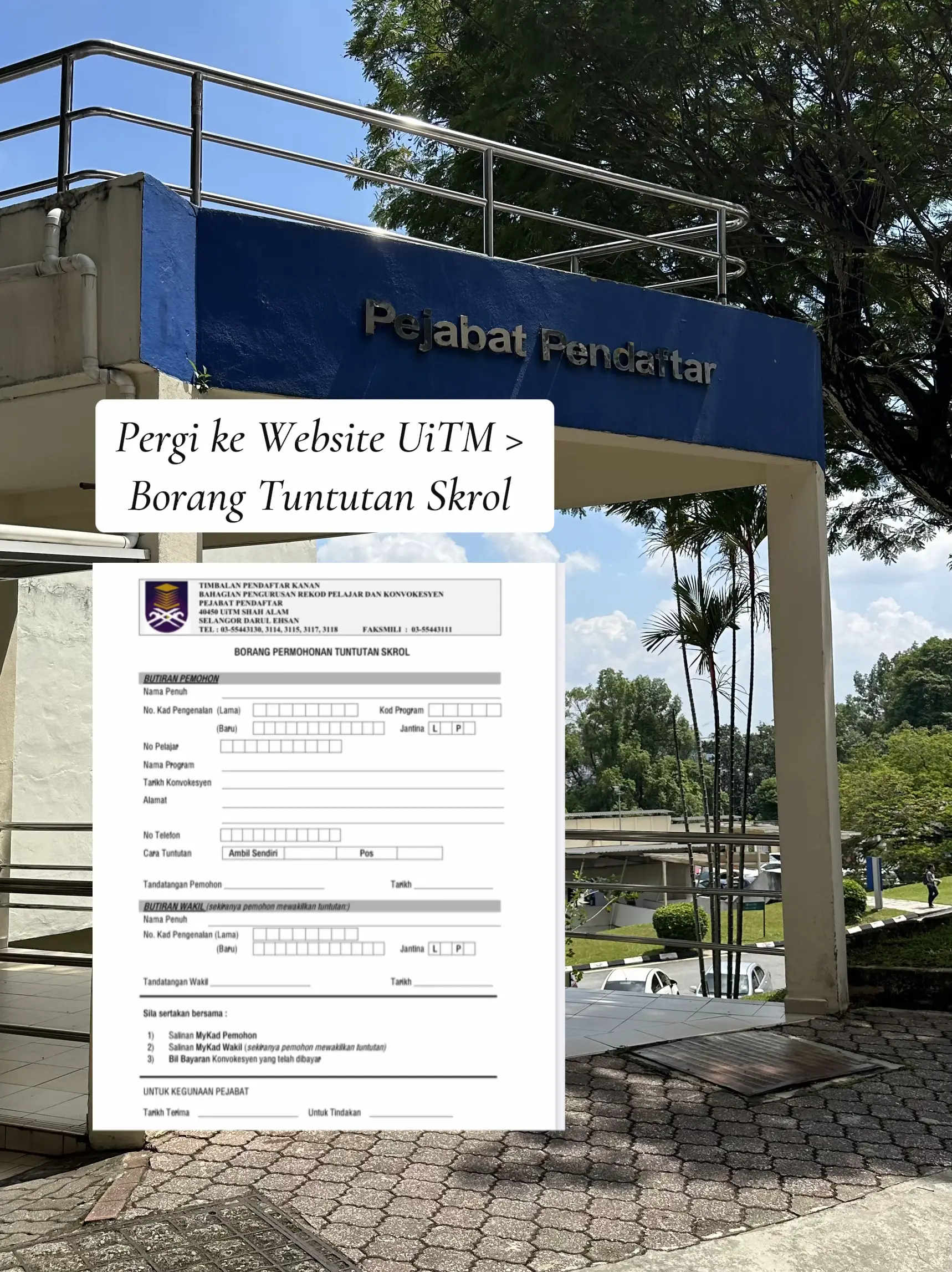 Tak hadir Konvokesyen UiTM 2022, ambil skrol 2024 | Galeri disiarkan ...