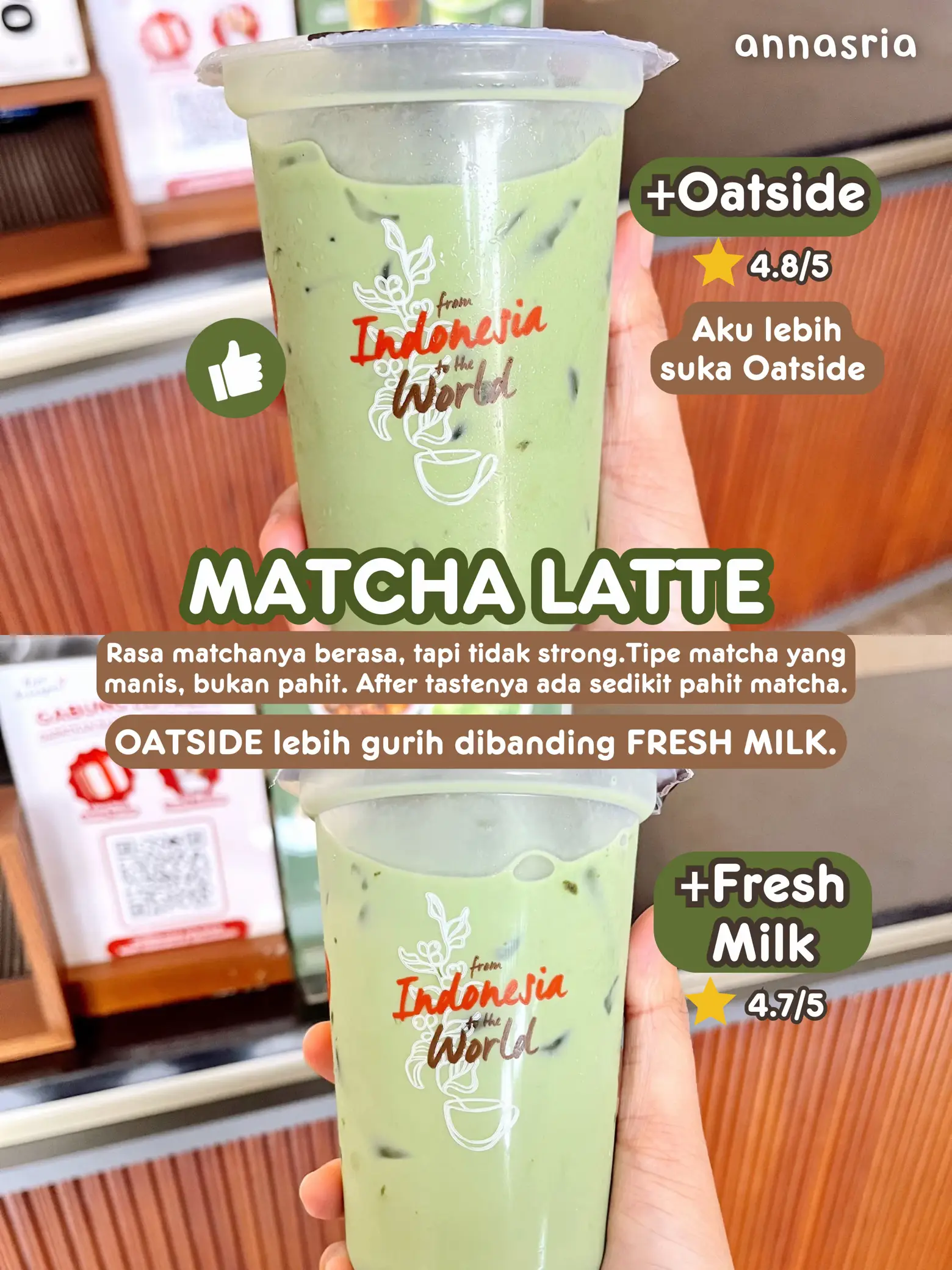 AKHIRNYA KOPI KENANGAN ADA MATCHA🤩 SEENAK APA YA?🤔 | Galeri diposting ...