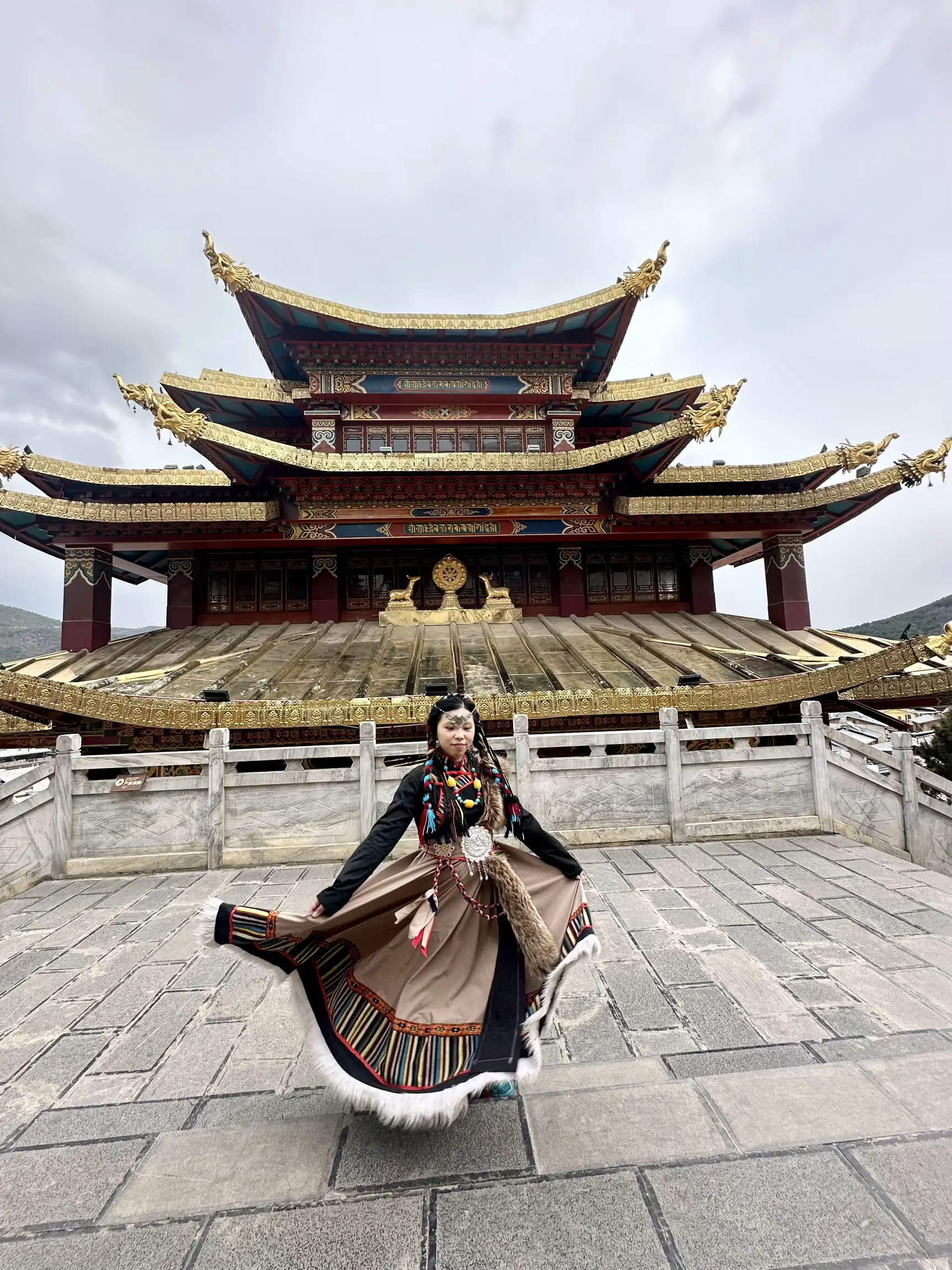 Photoshoot at Shangri-La Wearing Tibetan Costume | Gallery posted by Kai | Lemon8