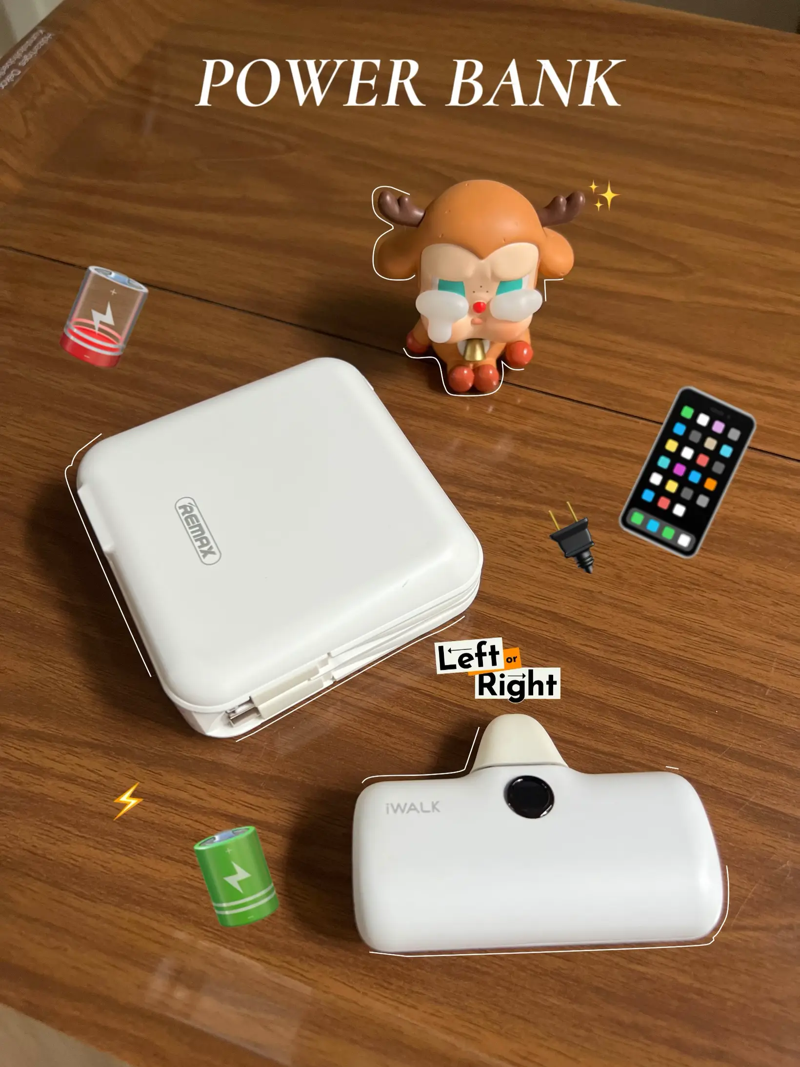 Power Bank (แบบไม่ต้องพกสายติดตัว) ผช.ก็พกได้สบายตัว | แกลเลอรีที่โพสต์โดย suparkarn art | Lemon8