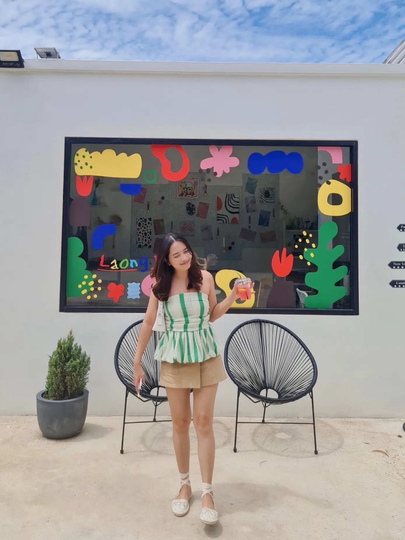 แจกพิกัด OOTD “ Green “ 💚 | แกลเลอรีที่โพสต์โดย Wanii | Lemon8