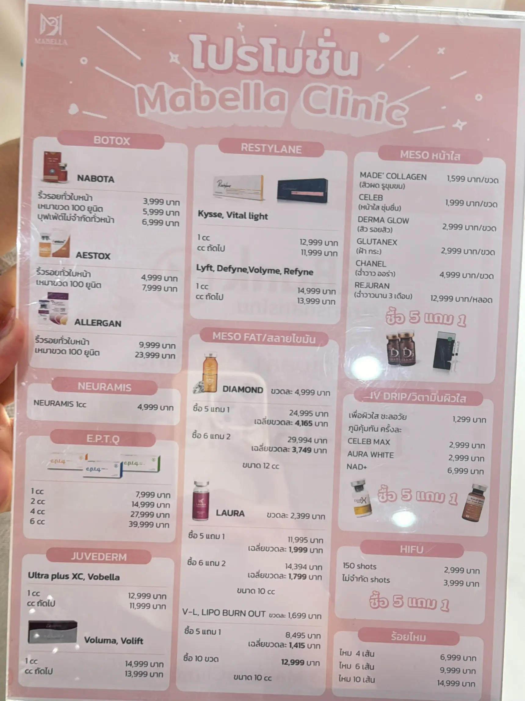 Mabella clinic ป้ายยาคลีนิคฉีดหน้าแบบโนสปอนน🌷 | แกลเลอรีที่โพสต์โดย mmmel | Lemon8