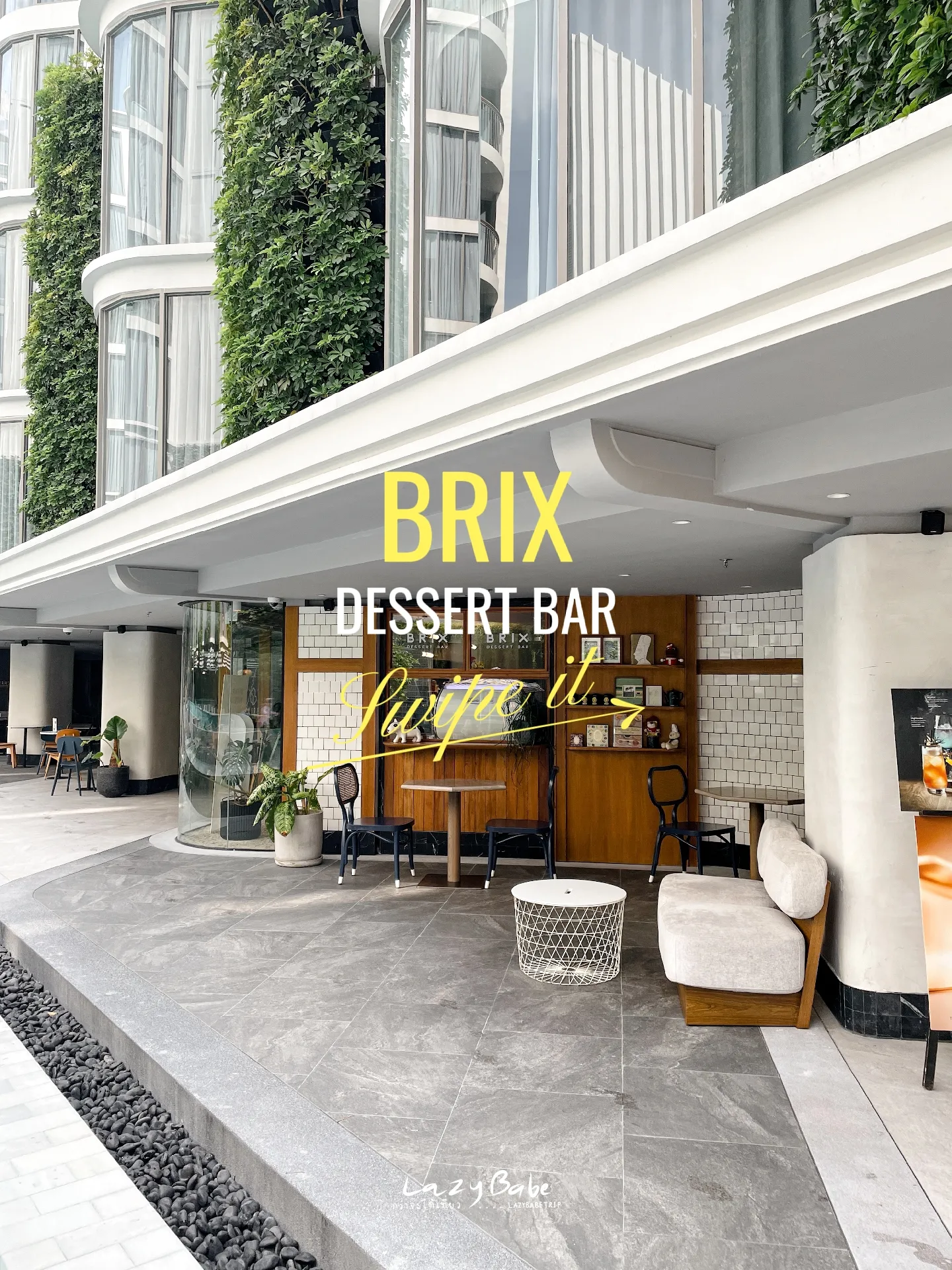 BRIX 🥞 คาเฟ่วิวเก๋ ริมสระว่ายน้ำสวยๆ | แกลเลอรีที่โพสต์โดย Lazy Babe ...