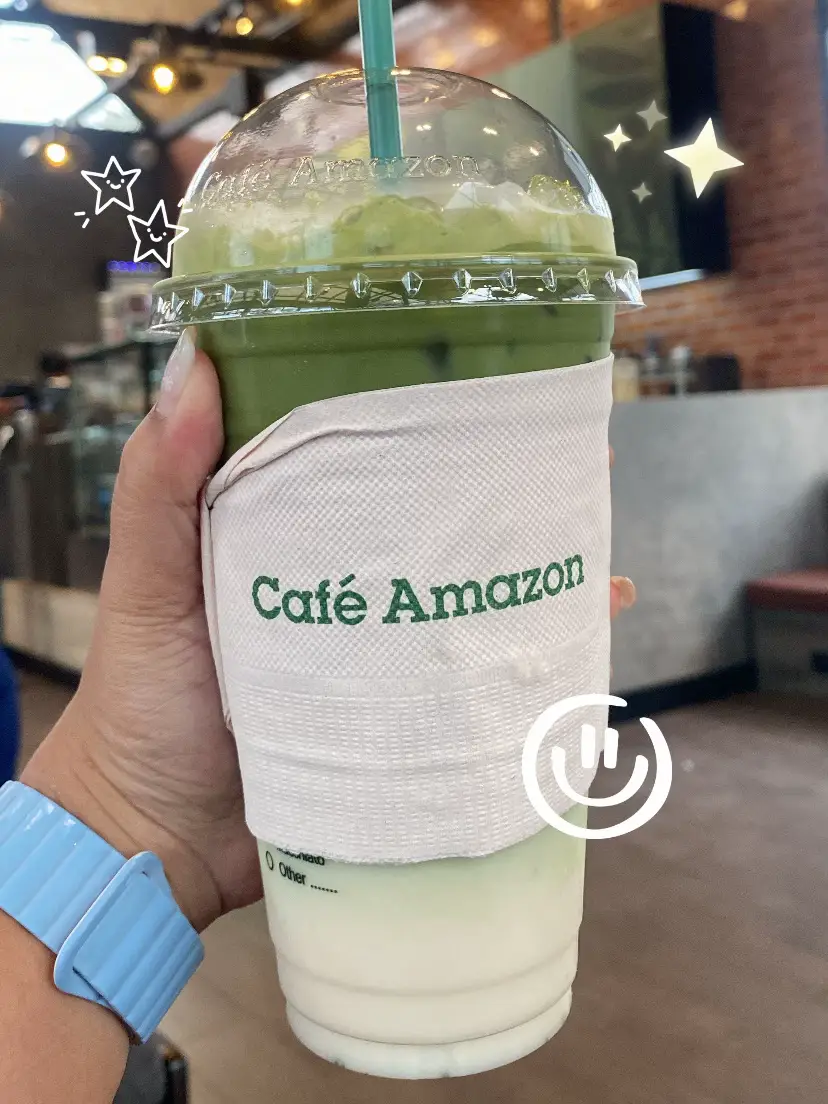 Café Amazon แก้วนี้กี่แคลกันนะ🤔 | แกลเลอรีที่โพสต์โดย Sale Here | Lemon8