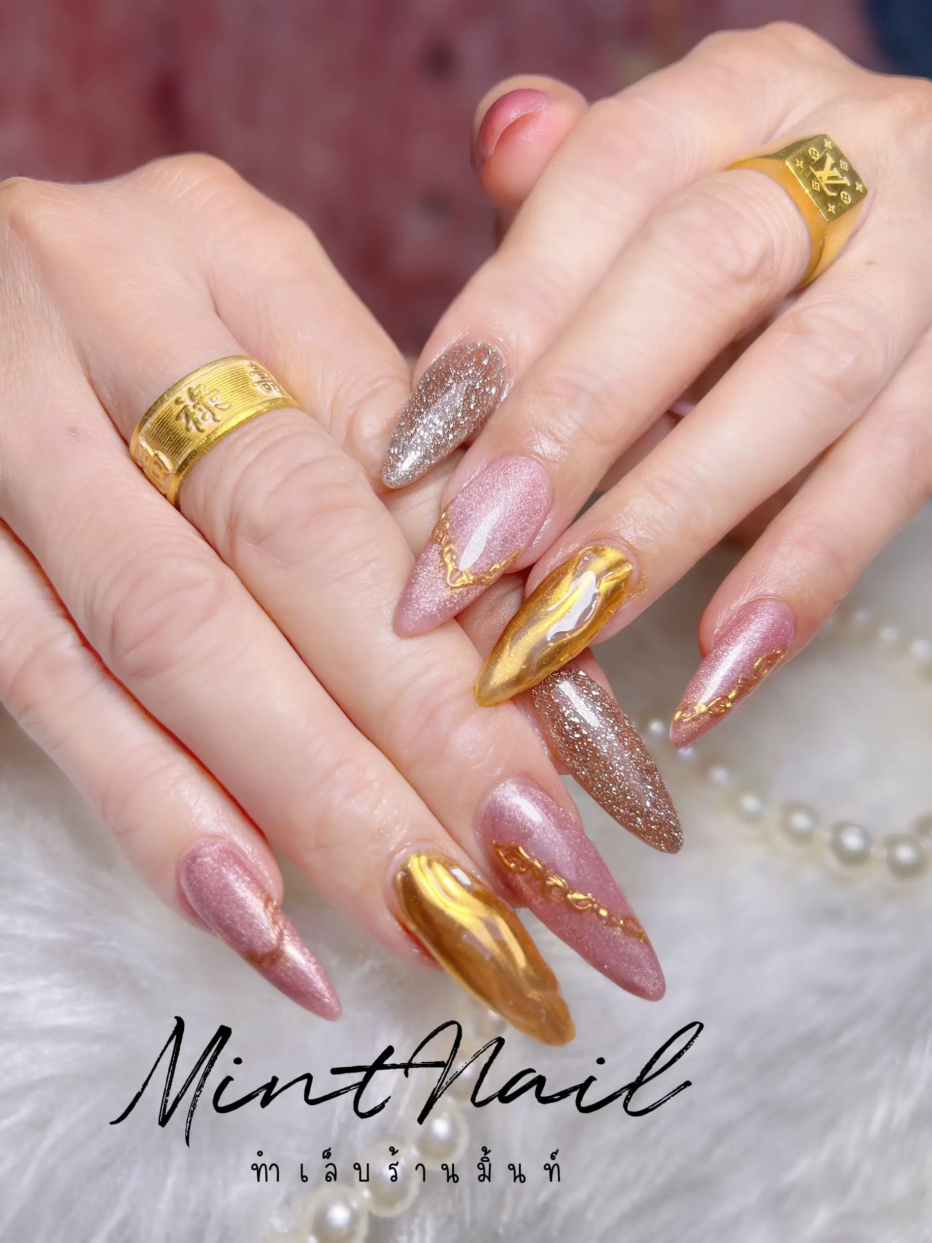 MintNail | แกลเลอรีที่โพสต์โดย Mint B'mint | Lemon8