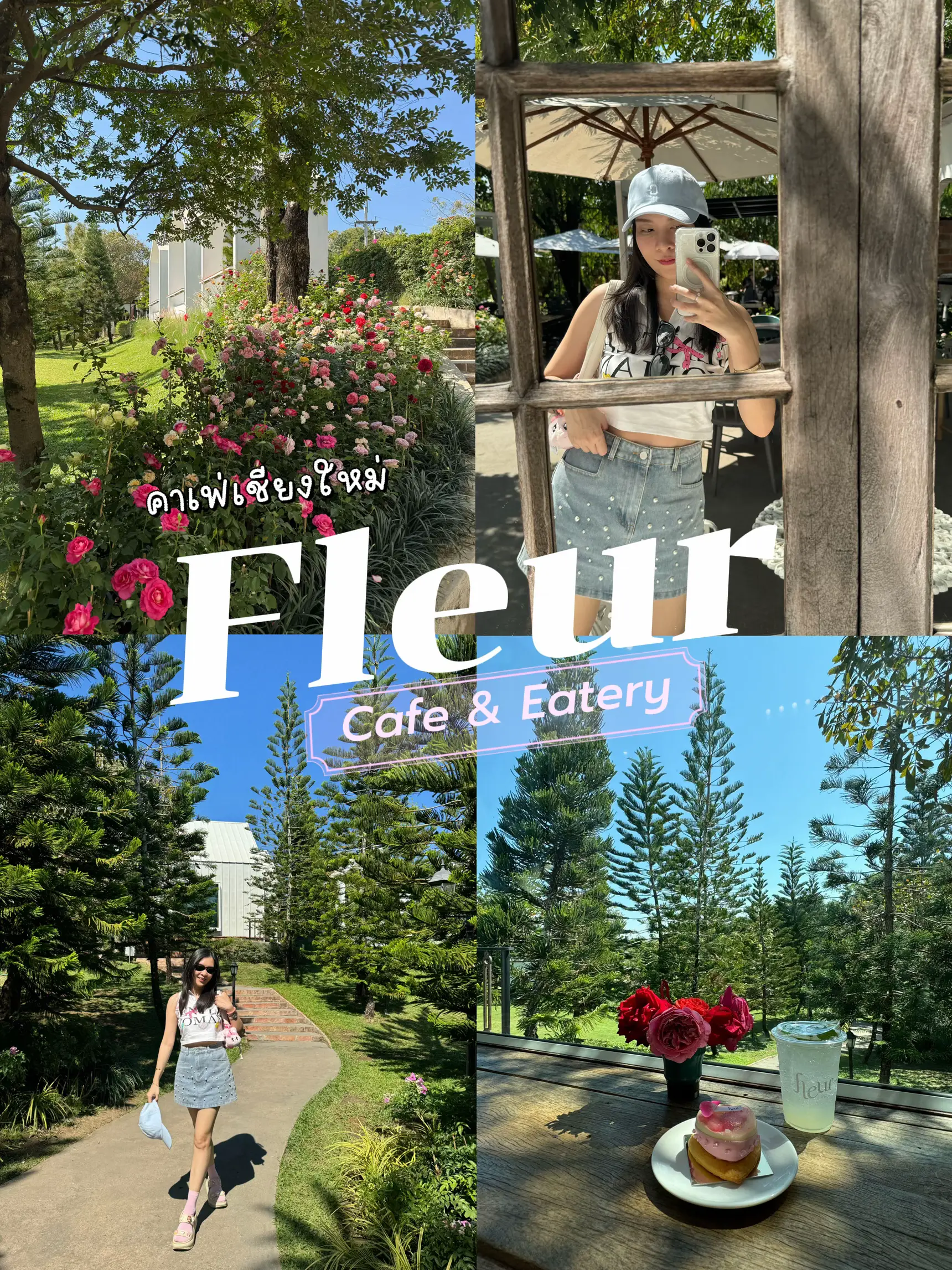 Fleur Cafe & Eatery 💐 คาเฟ่ในสวนสไตล์อังกฤษ 🇬🇧 เชียงใหม่ | แกลเลอรีที่ ...