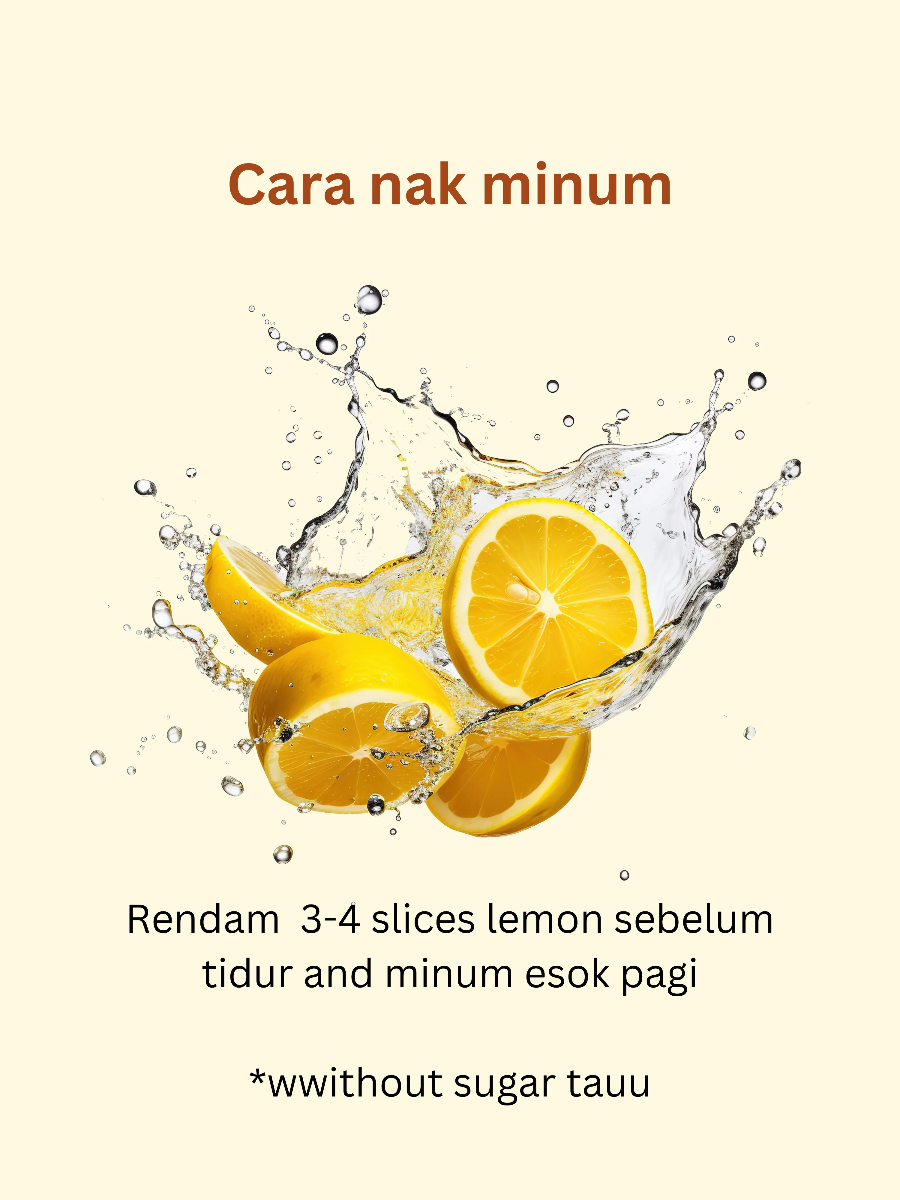 MINUM LEMON BAHAYAKAN KESIHATAN? | Galeri diposting oleh waninotwanie ...