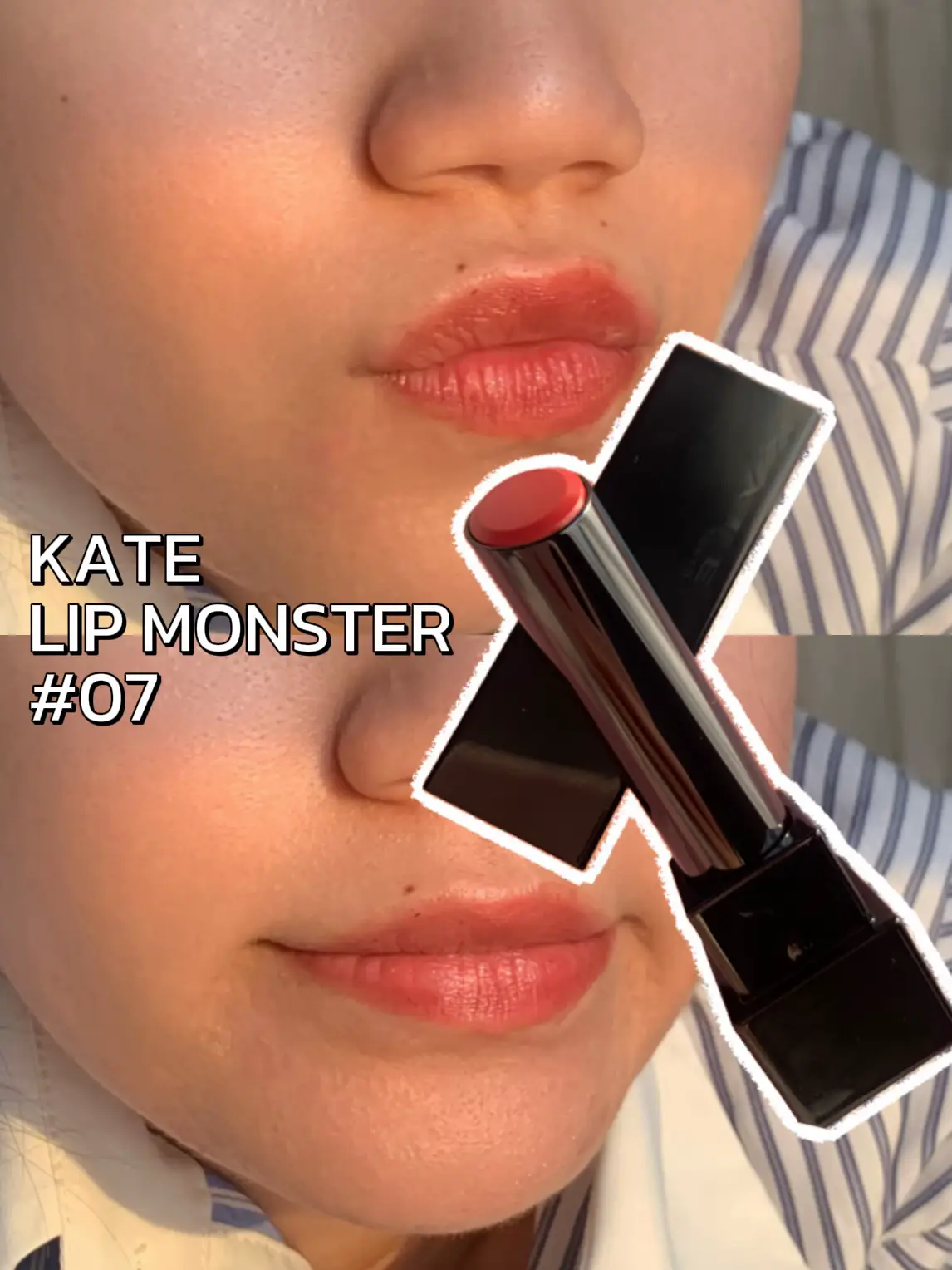 KATE 💄LIP MONSTER 👿₊˚ ติดทนขั้นสุด‼️ | แกลเลอรีที่โพสต์โดย Namkangsaiiii | Lemon8