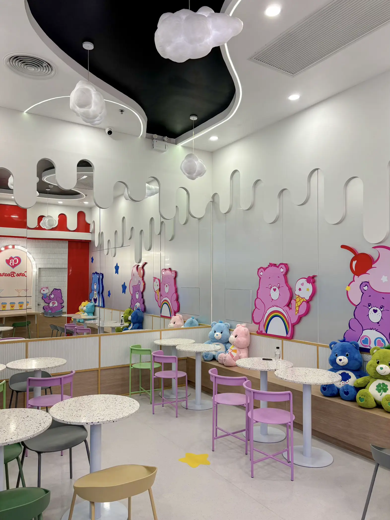 Care Bears Cafe @Mega Bangna 🧸 | แกลเลอรีที่โพสต์โดย B.favor 🍂🌻 | Lemon8