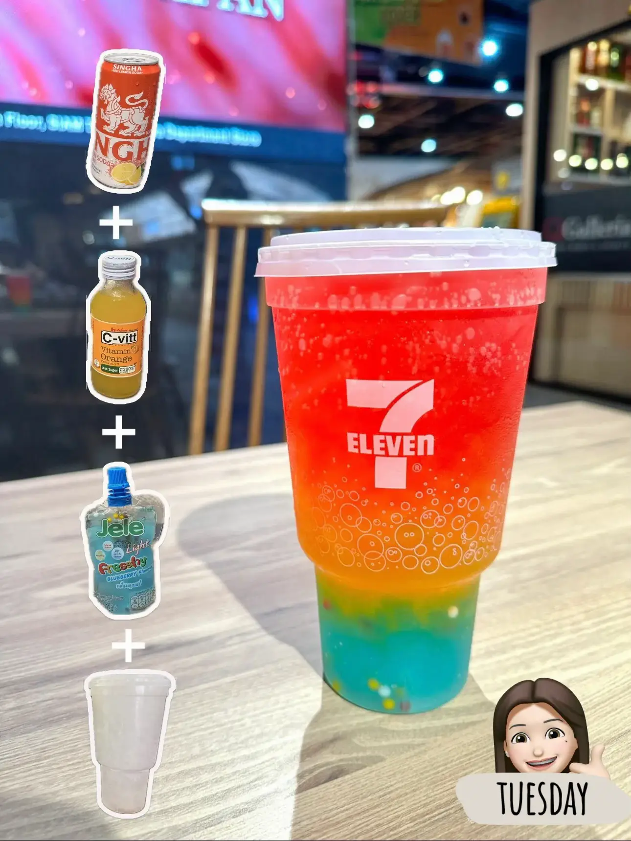 DIY เมนูน้ำเซเว่น แบบ พส จีน🇨🇳🇹🇭 | แกลเลอรีที่โพสต์โดย Kllk_🧸 | Lemon8