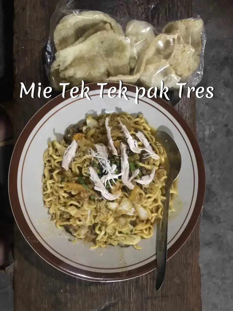 Mie tektek / Mie dokdok Pak tres | Galeri diposting oleh APR | Lemon8