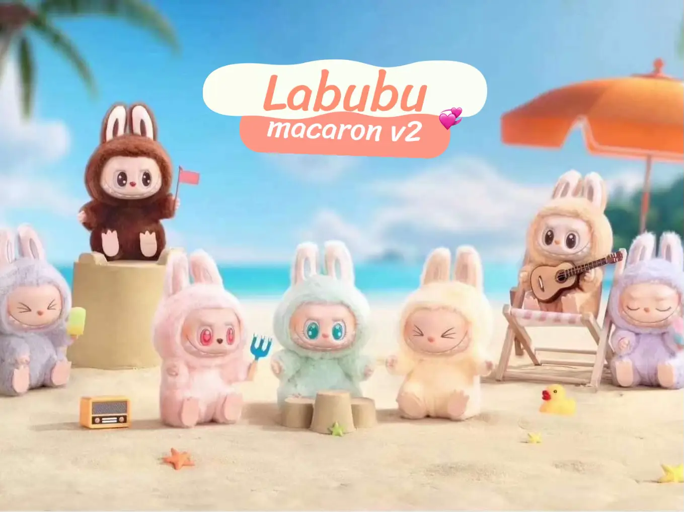 Labubu macaron V2 | แกลเลอรีที่โพสต์โดย Thanamporn Khom | Lemon8