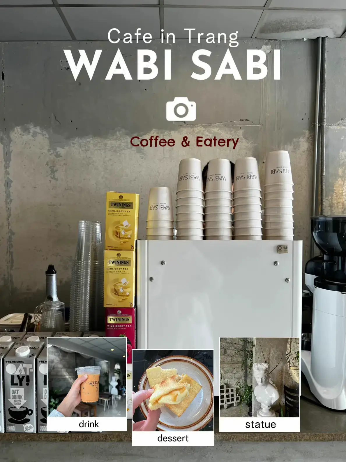 Cafe in Trang | WABI SABI coffee & eatery☕️ | แกลเลอรีที่โพสต์โดย BB | Lemon8