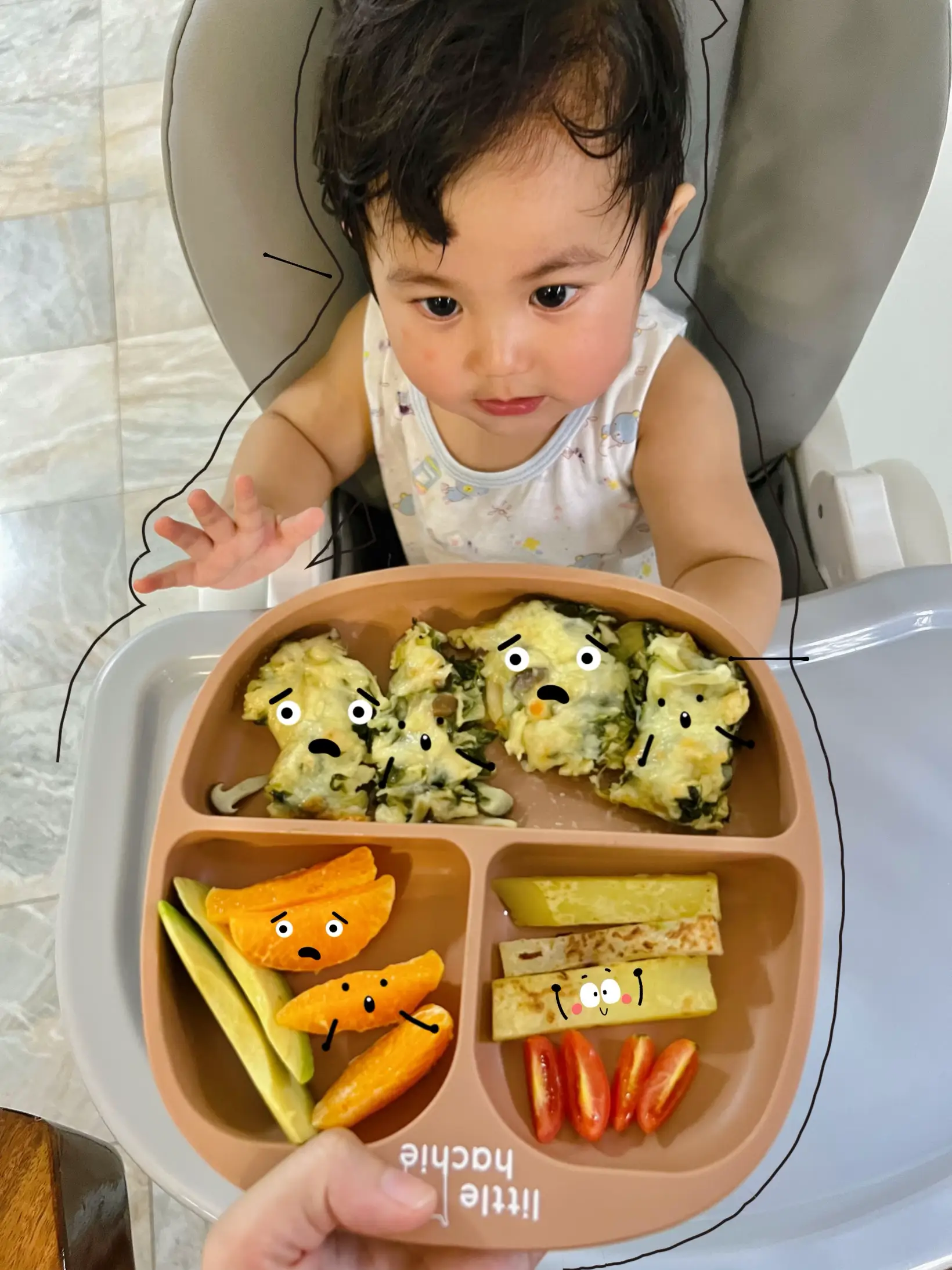 มาทานอาหารแบบ BLW กันครับ | แกลเลอรีที่โพสต์โดย Charlie and B | Lemon8