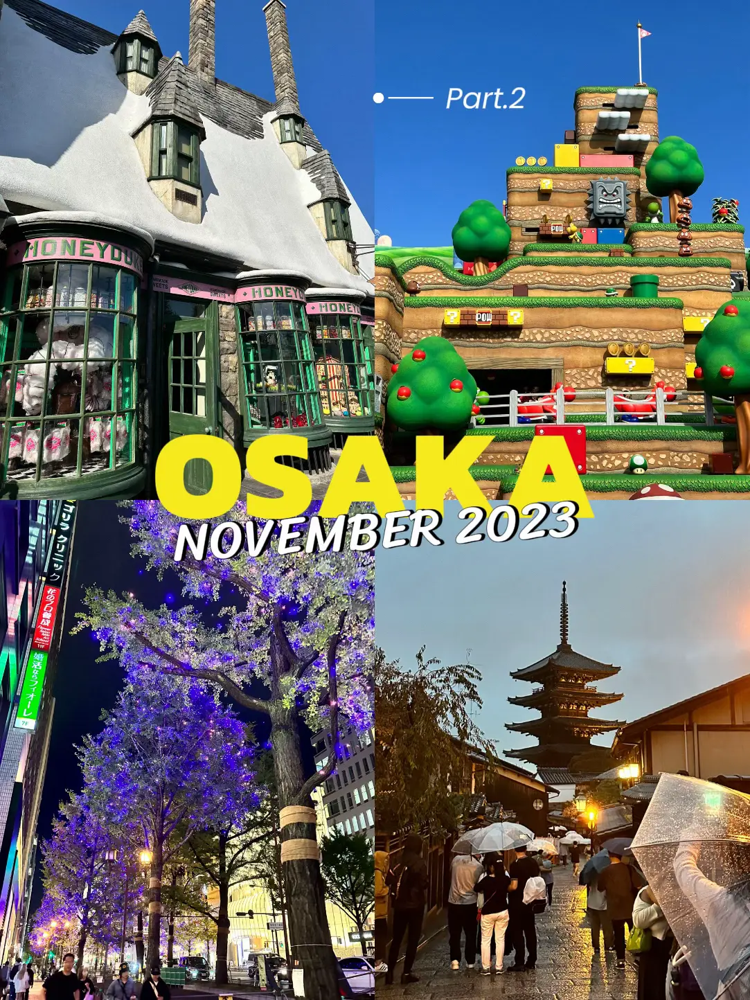 Osaka trip 6 days part.2 | แกลเลอรีที่โพสต์โดย Zennicha | Lemon8
